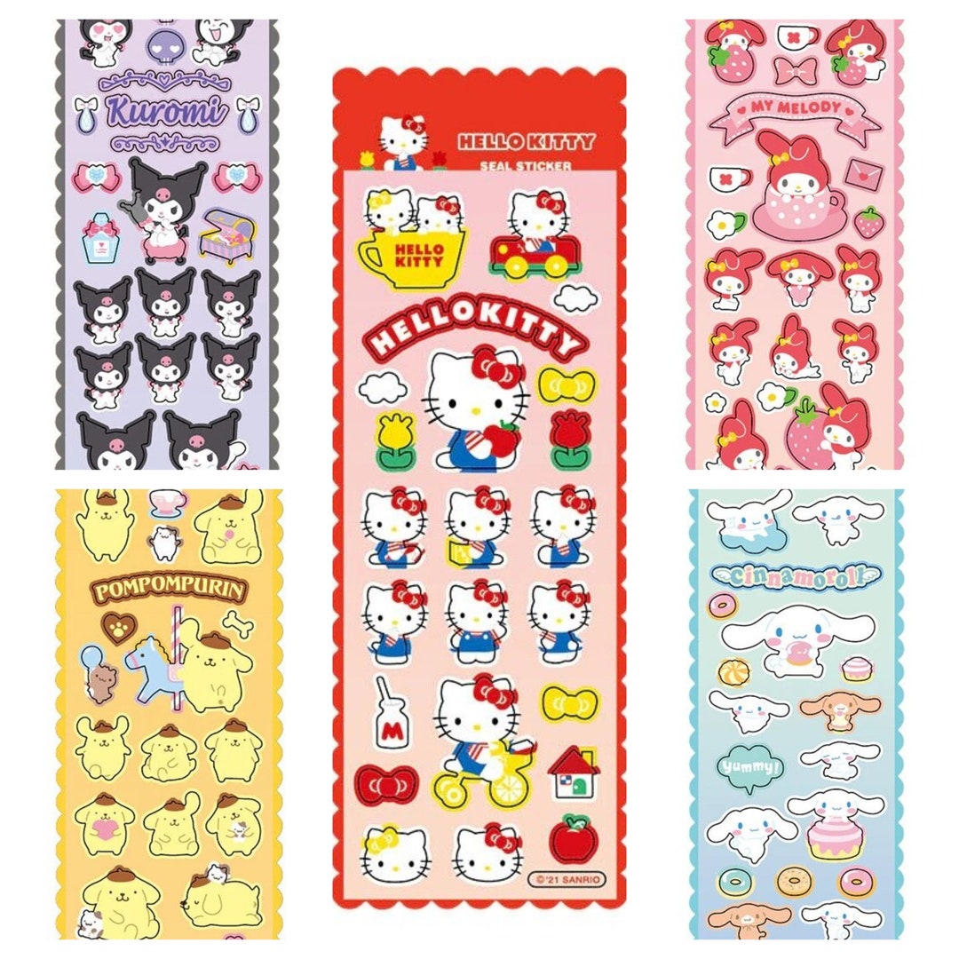 Cute Kawaii Sticker for Sanri | My Melo | Kuro | Cinnamo | Purin ...