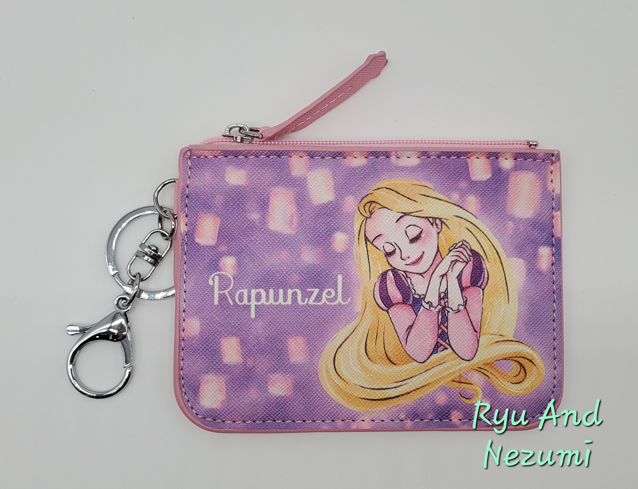 Cute Kawaii Leather Wallet Coin Purse Disney Princess Jasmine Aladdin ...