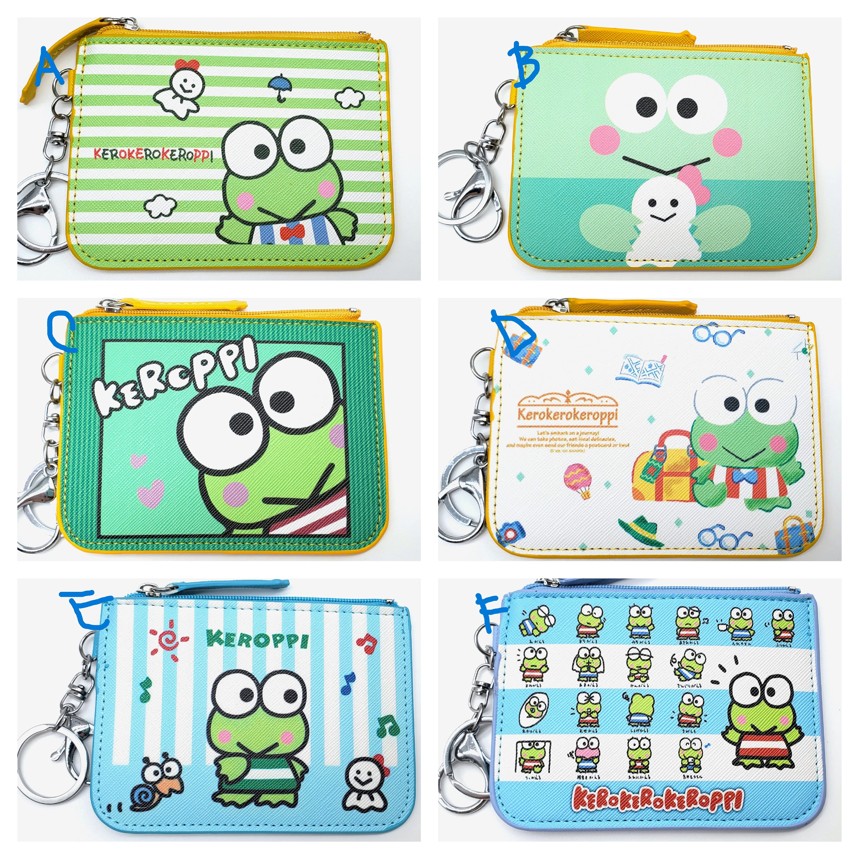 Cute Kawaii Leather Wallet Coin Purse Sanrio Keroppi Kitty Frog - Etsy