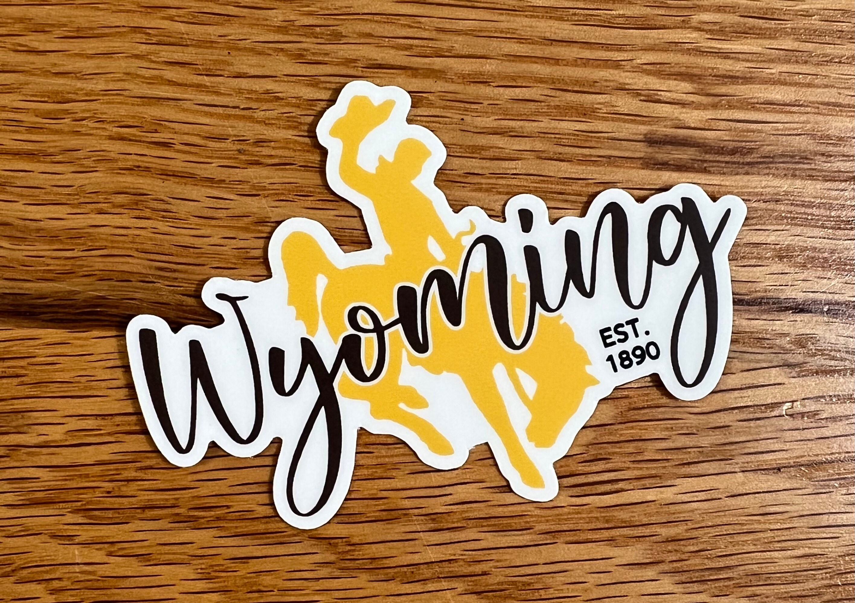 Steamboat Wyoming Bucking Horse Sticker 3 - Etsy