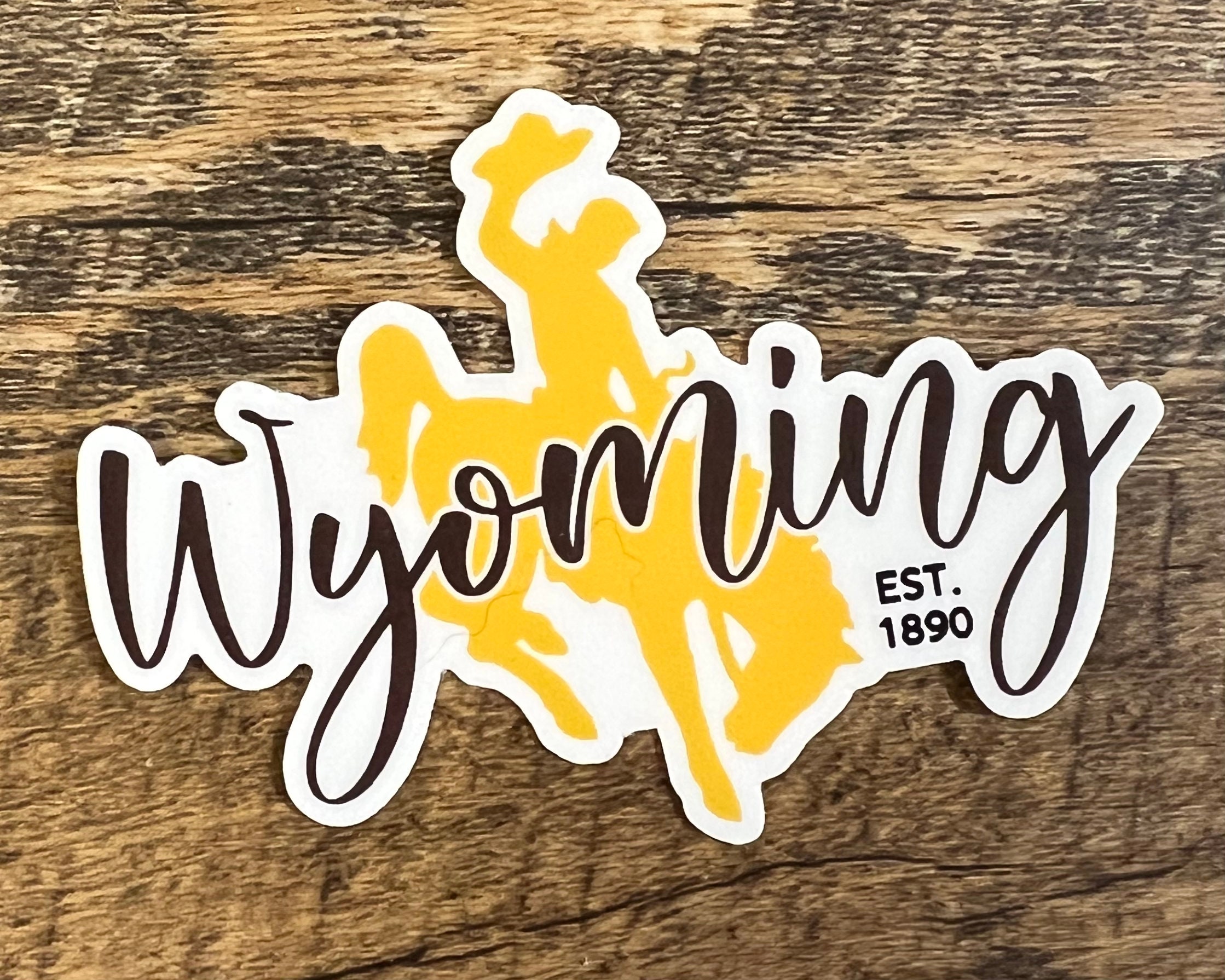 Steamboat Wyoming Bucking Horse Sticker 3 - Etsy