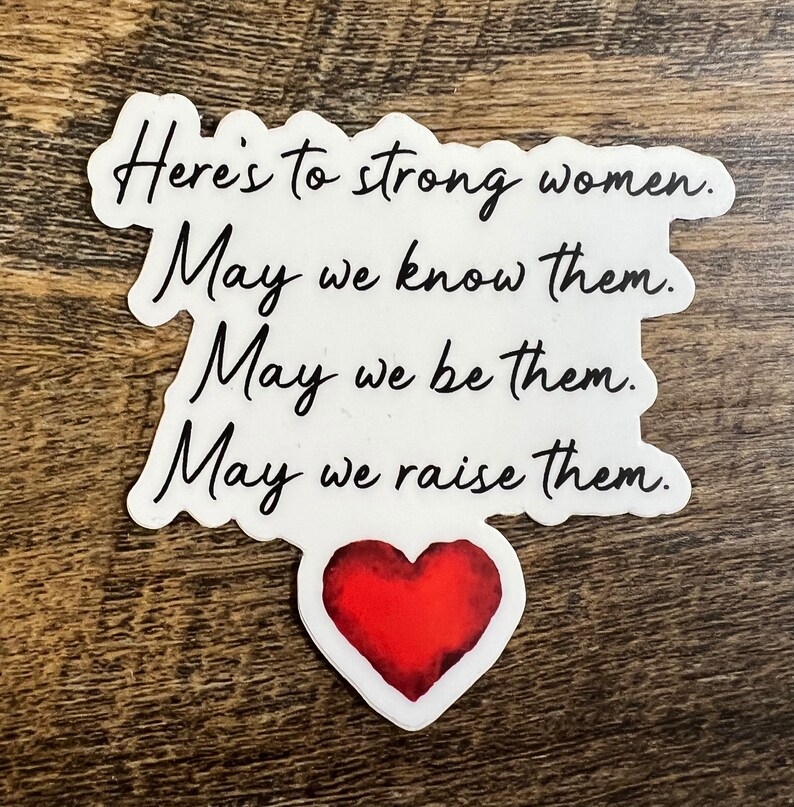 Strong Women Sticker 3 - Etsy