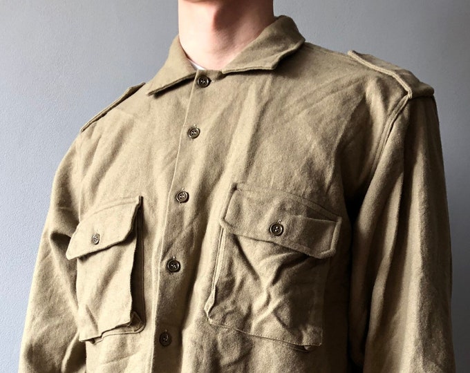 US ARMY Shirt / WW2 Shirt / US Army Wool Shirt / M37 Service Shirt - Etsy