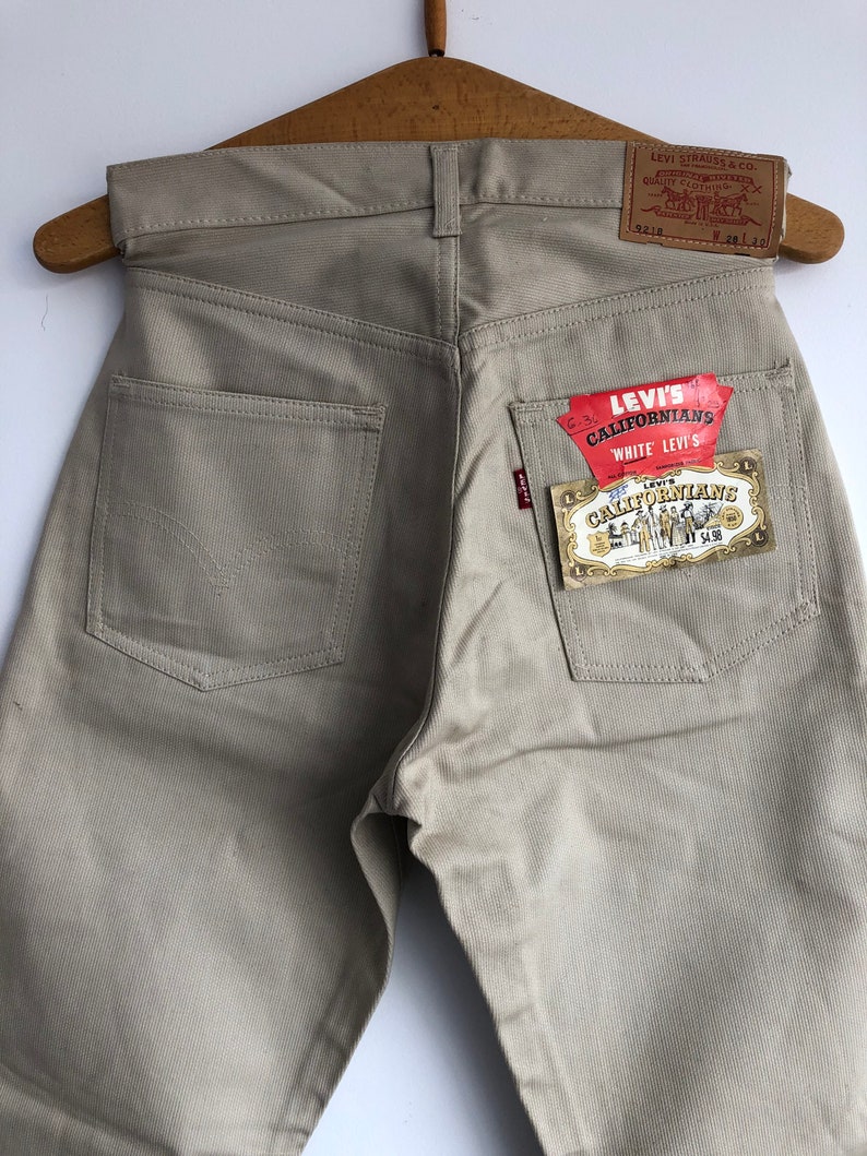 Levis Big E / Levi Strauss / White Californians / 1960s / Made in USA ...