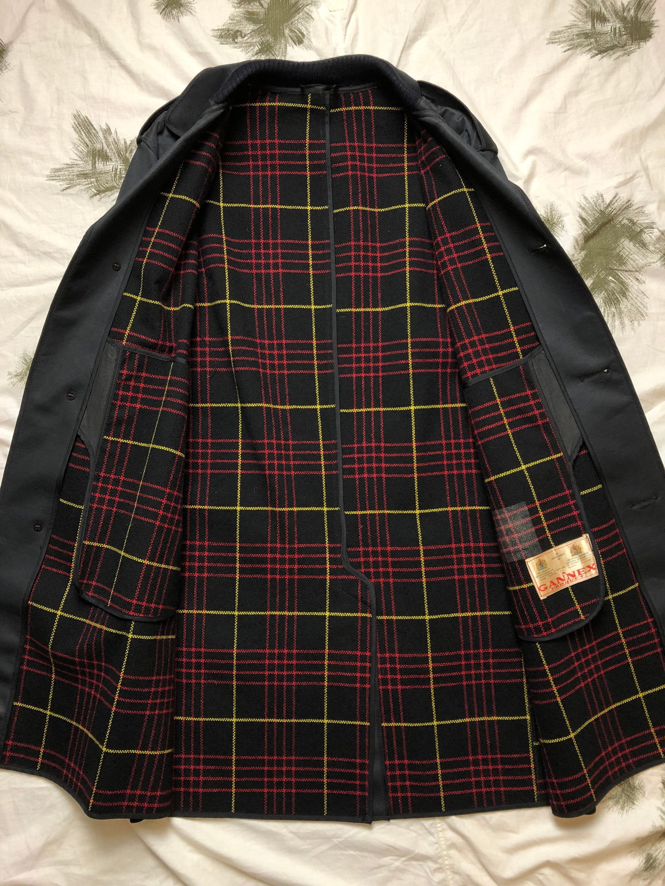 Mens Car Coat / Mens Trench Raincoat / Gannex Coat / Size L-XL / 1960s ...