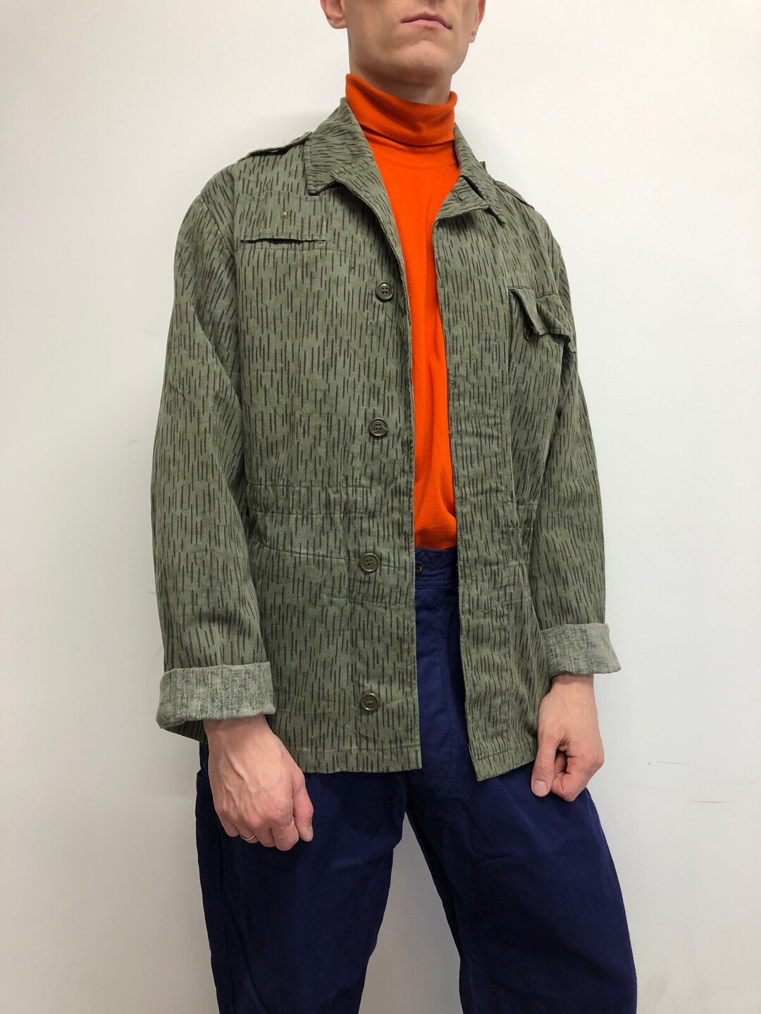 Czech Army Jacket / Raindrop Jacket / M60 Czech Jacket / Rain Drop ...