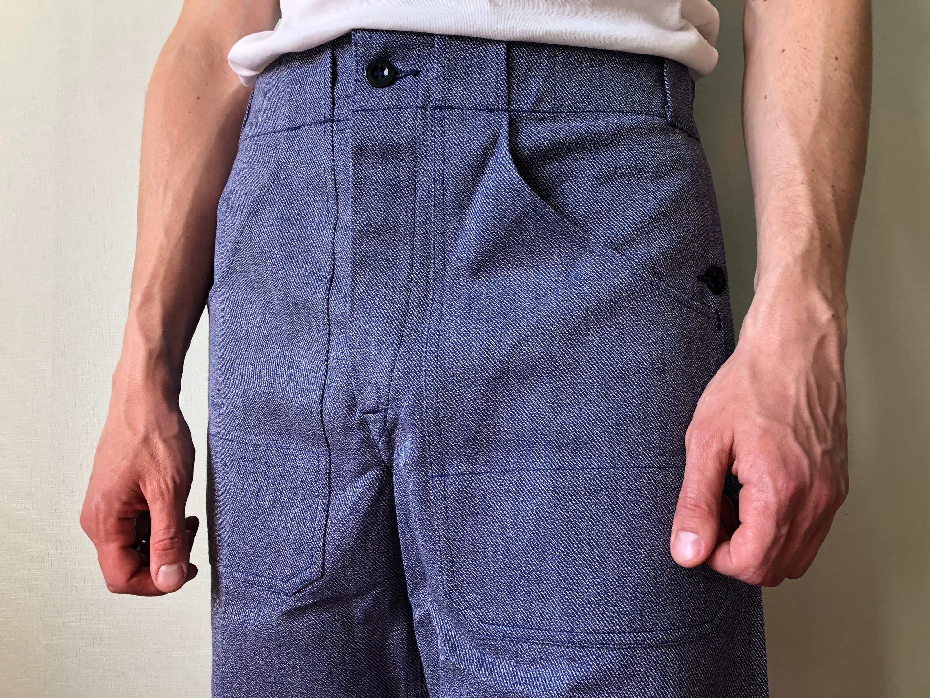 Workwear Pants / French Chore Pants / French Workwear / Bleu De Travail ...