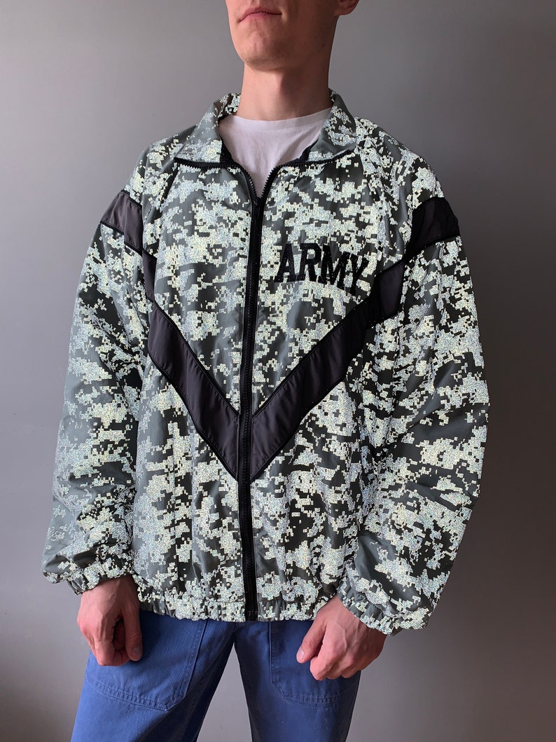 US Army IPFU / Reflective Camo / Windbreaker Jacket / Reflective IPFU ...