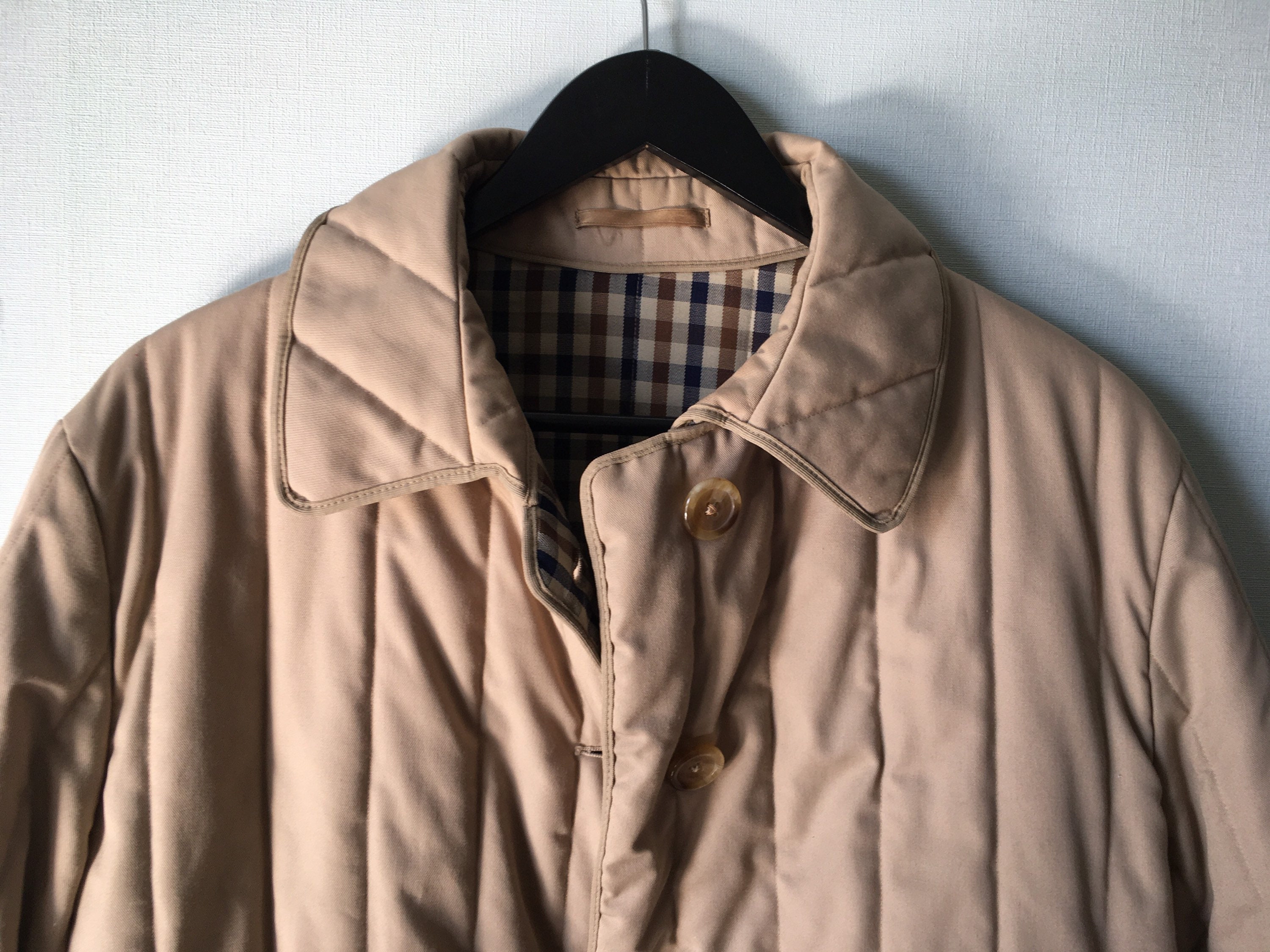 Aquascutum Showerproof Coat Jacket Classic Vintage Waterproof Authentic ...