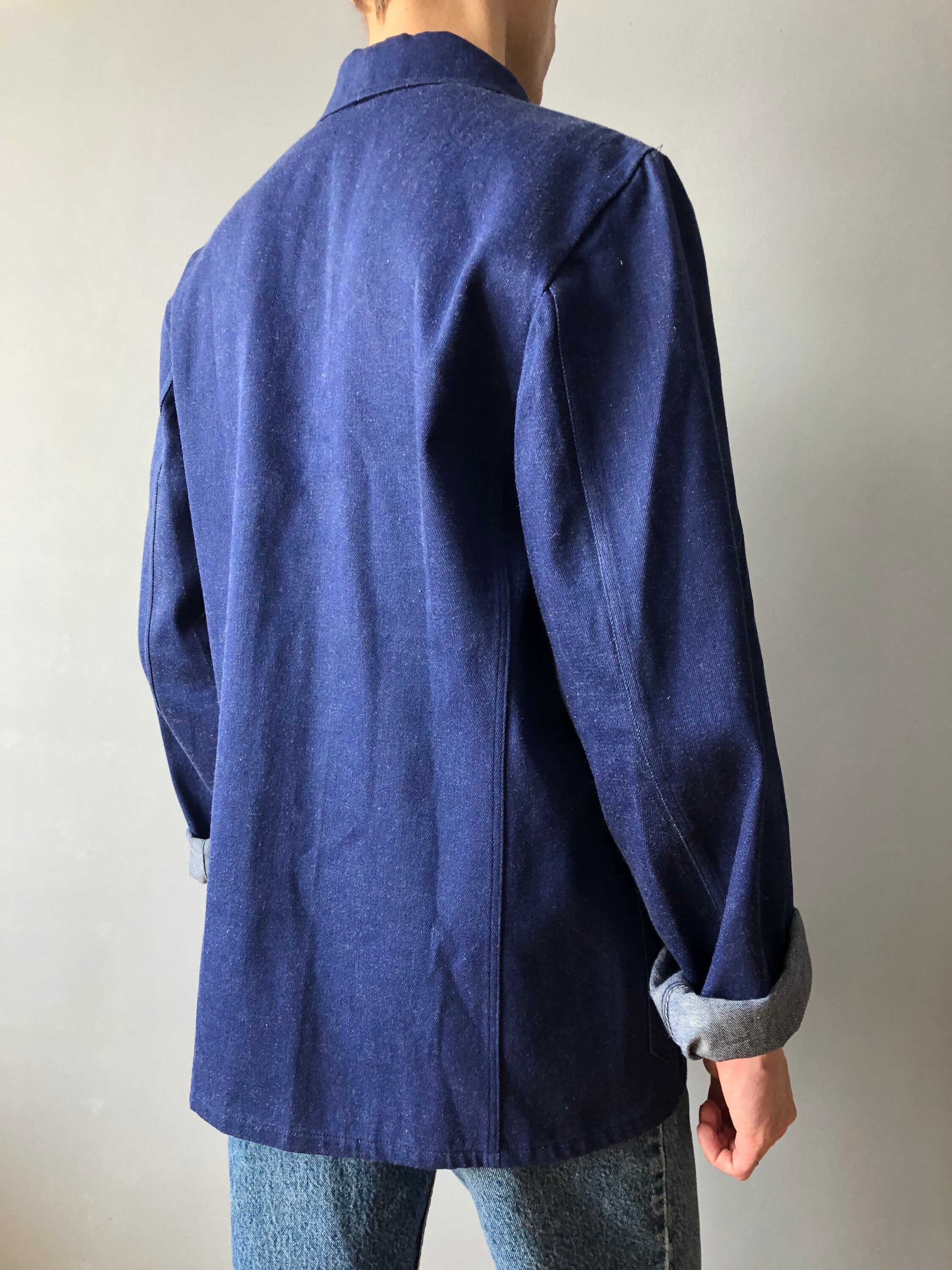 French Work Jacket / Bleu De Travail / French Workwear / French Chore ...