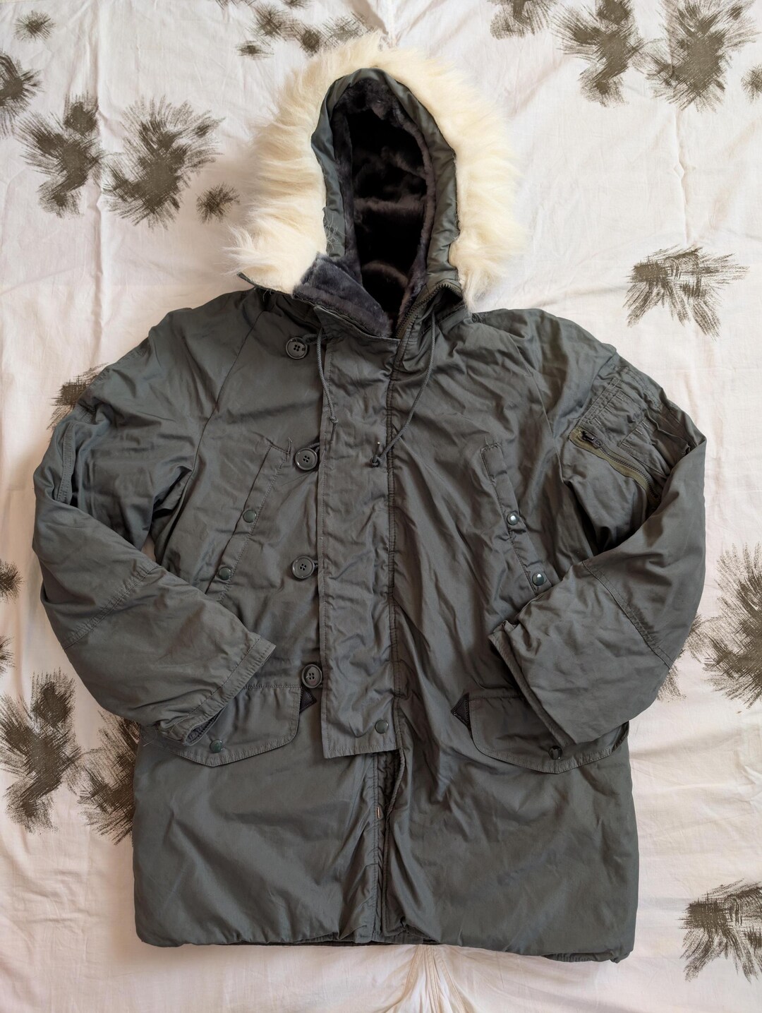 N-3B Cold Weather / Extreme Cold Weather / N3B Parka / USAF Army / TYPE ...