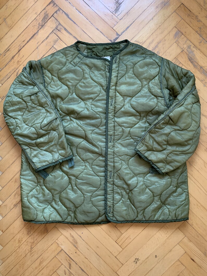 US Army Liner / M65 Field Jacket / OG107 / M65 Jacket / Size L - Etsy