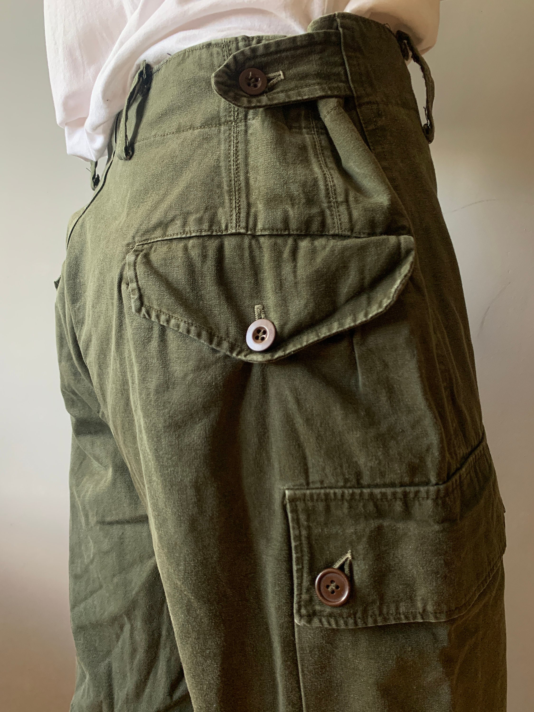 Dutch Army Trousers / Dutch Combat Pants / Canvas Pants / Cargo Pants ...