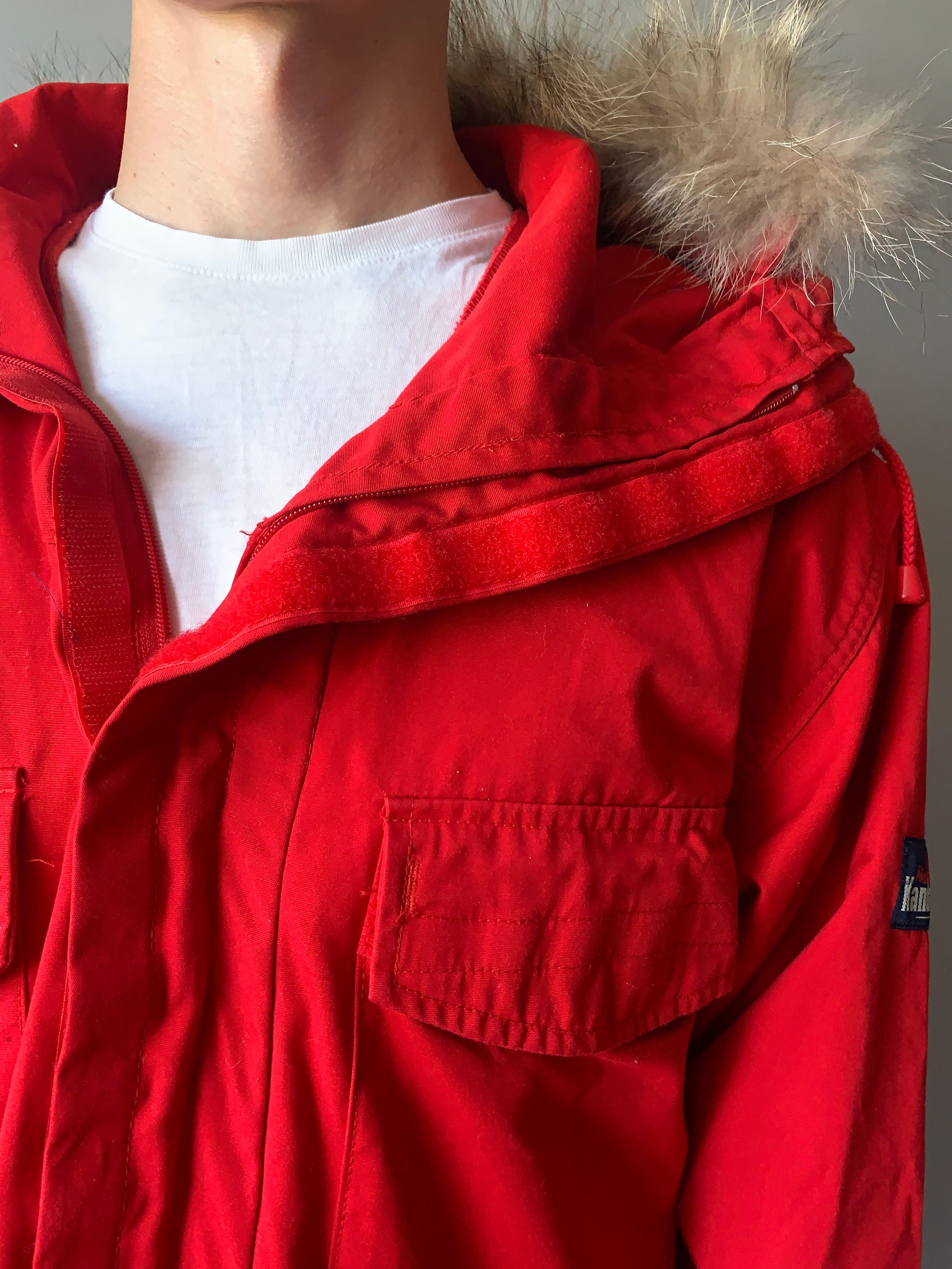 Red Anorak / Anorak Jacket / Anorak NOREFJELL / FJELL Anorak / Red ...