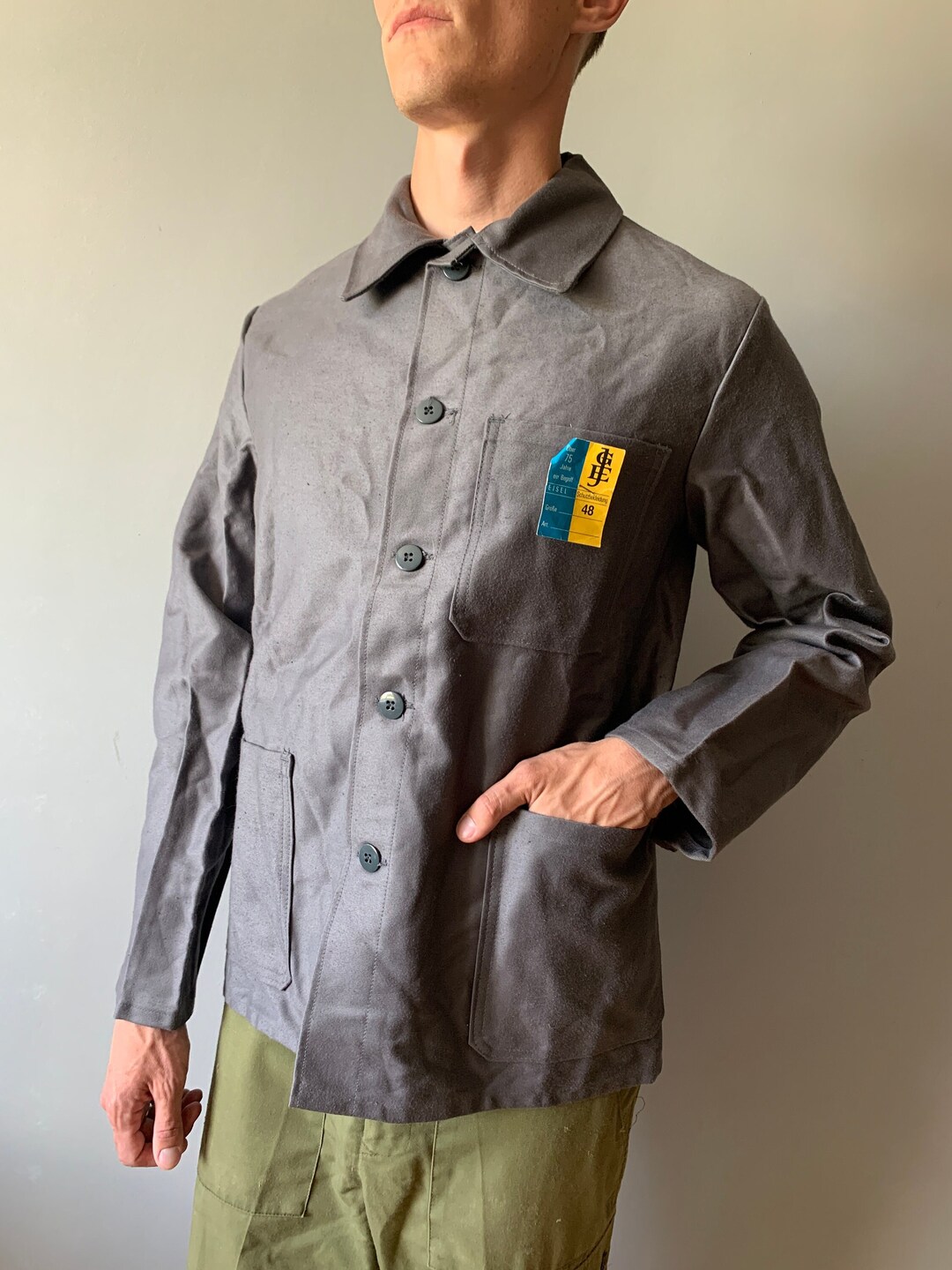 French Work Jacket / Bleu De Travail / French Workwear / French Chore ...
