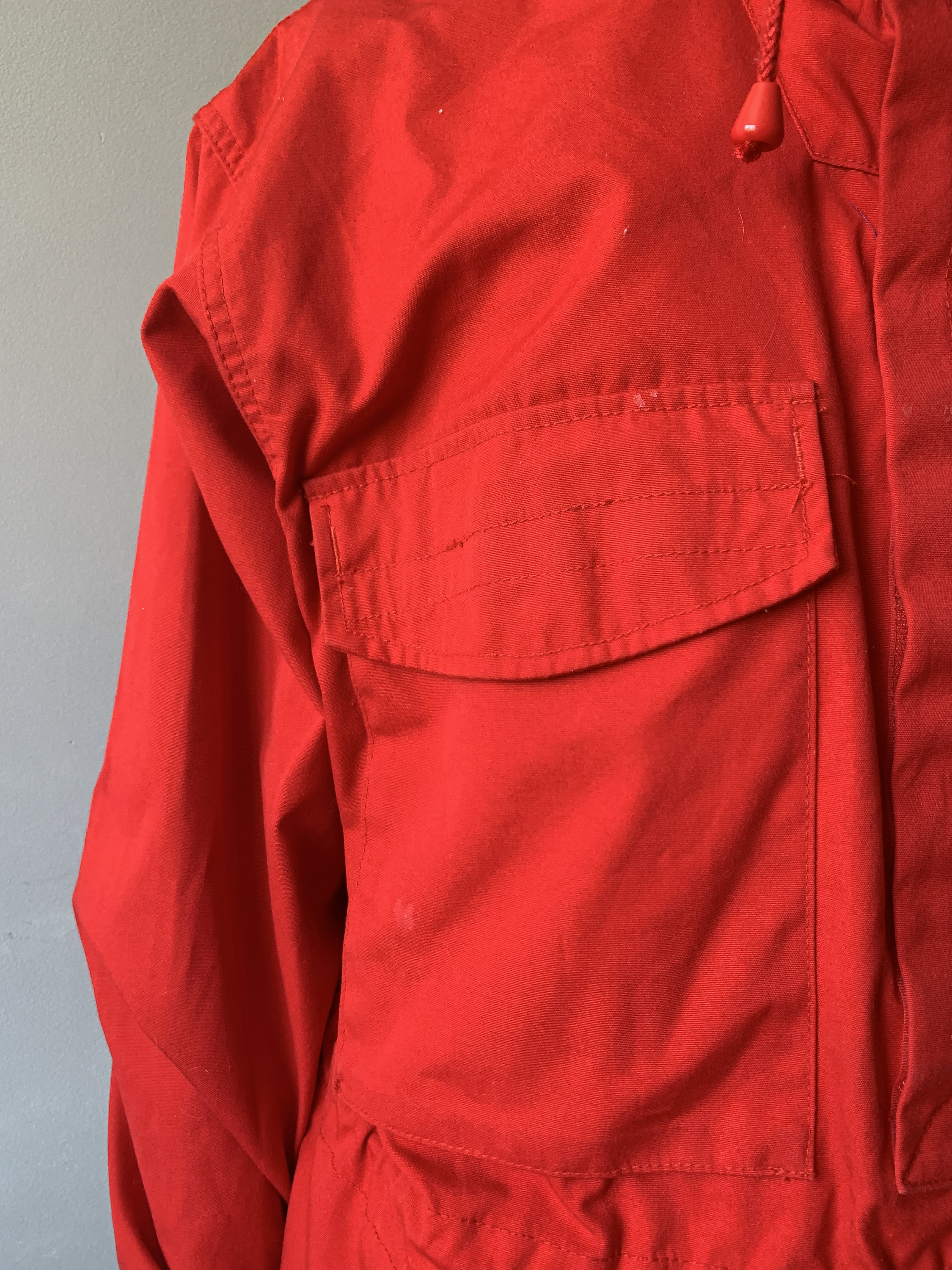 Red Anorak / Anorak Jacket / Anorak NOREFJELL / FJELL Anorak / Red ...