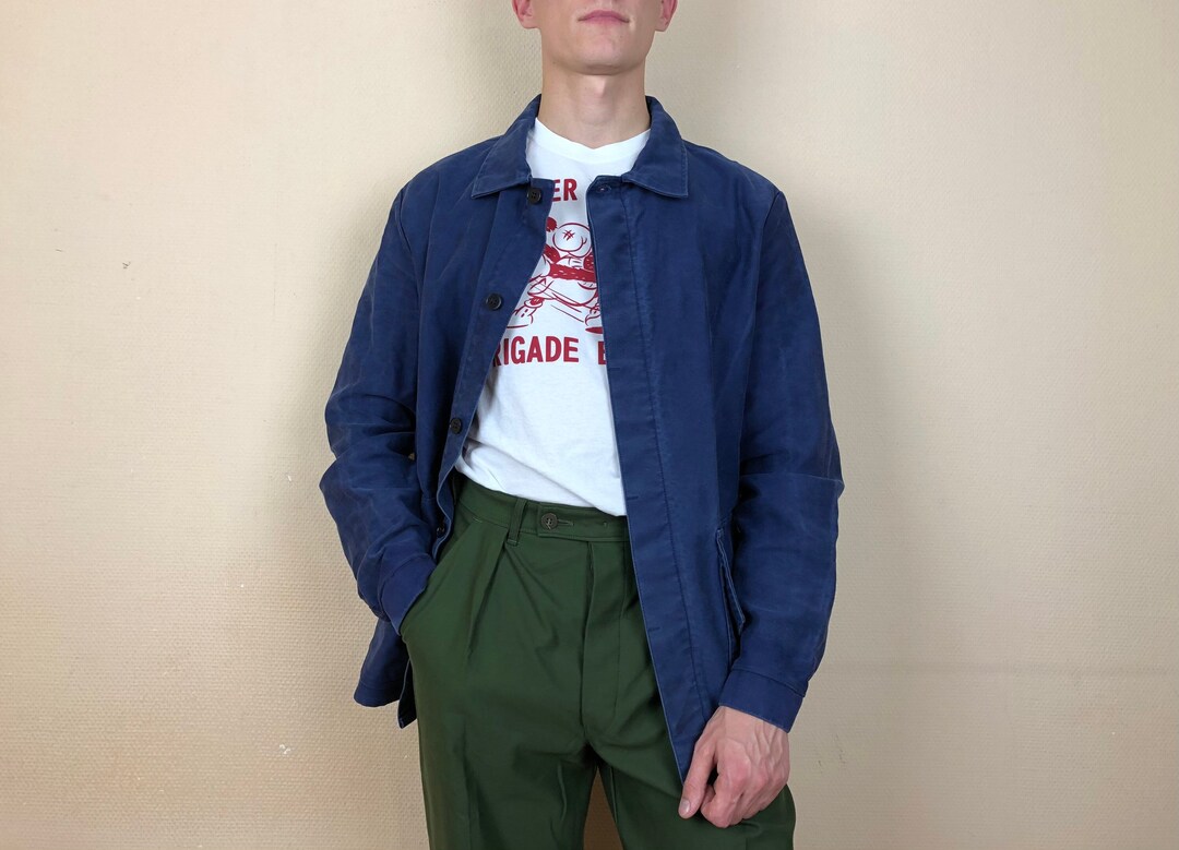 French Work Jacket / Bleu De Travail / French Workwear / French Chore ...