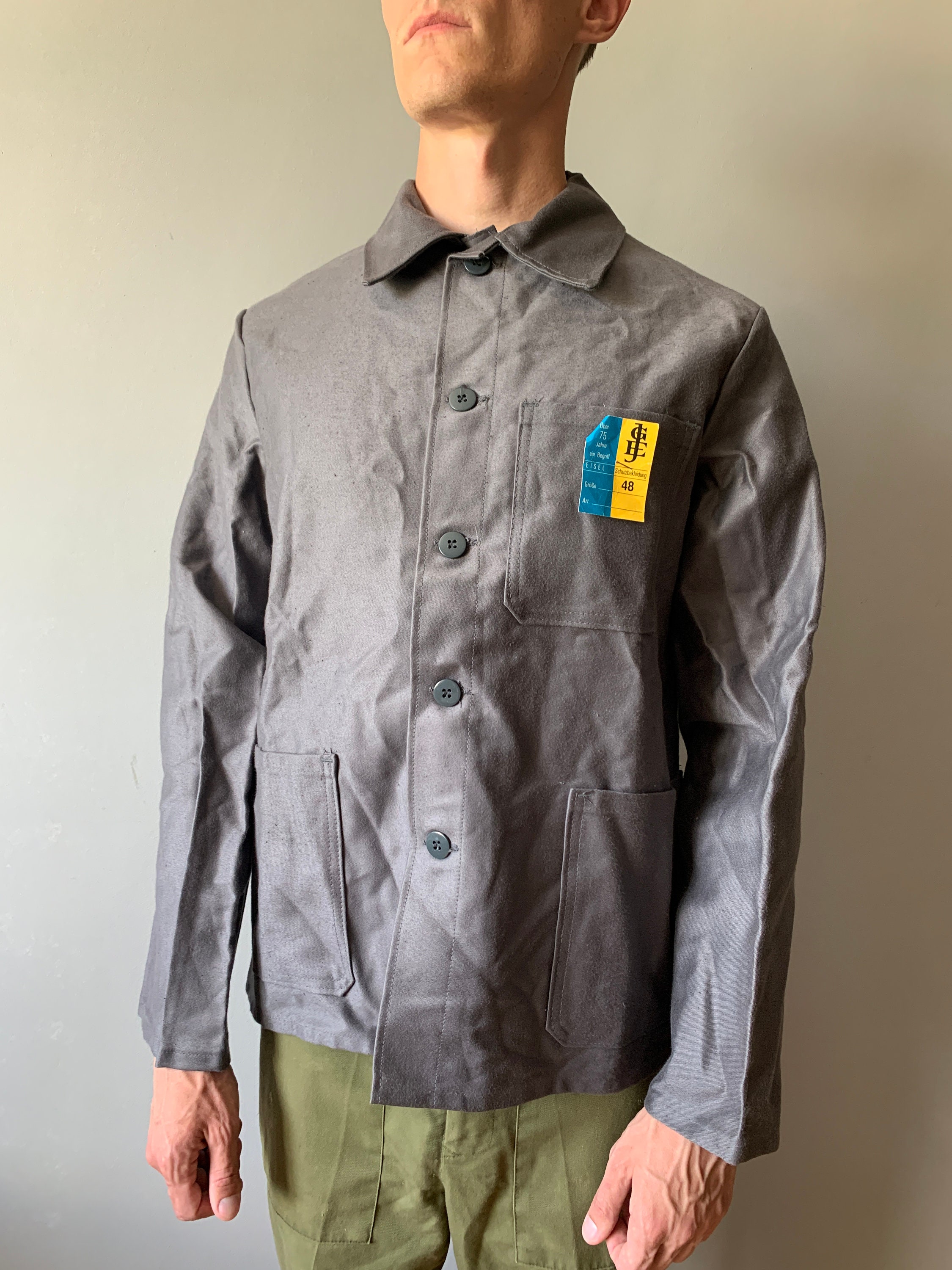 French Work Jacket / Bleu De Travail / French Workwear / French Chore ...