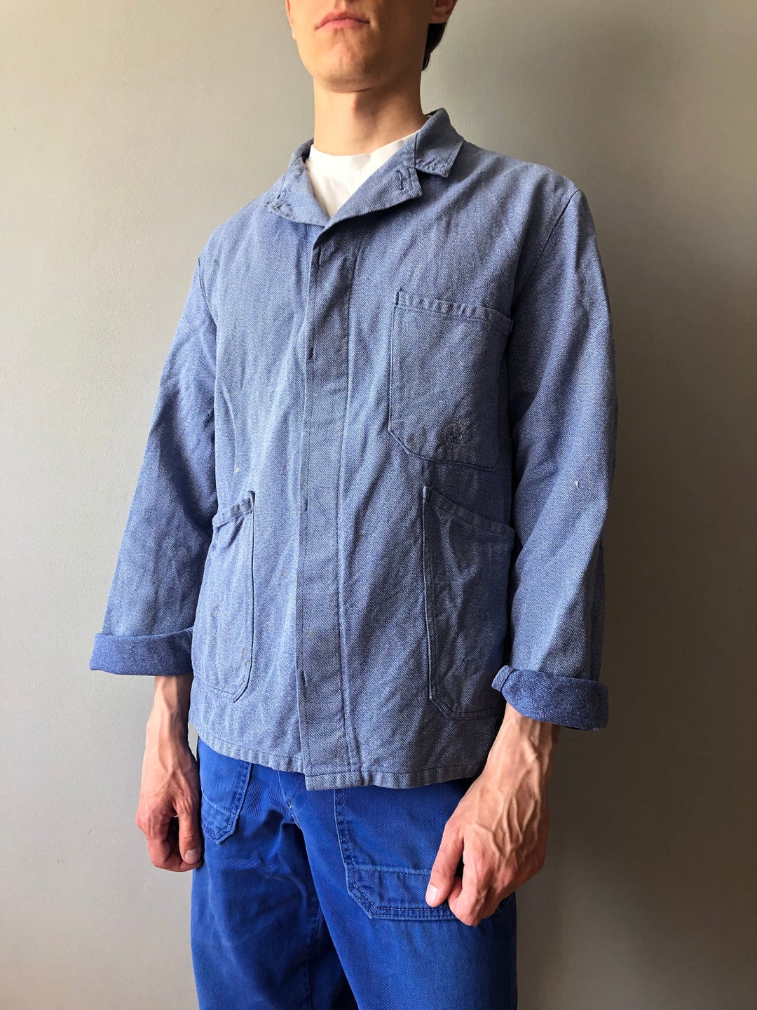 French Work Jacket / Bleu De Travail / French Workwear / French Chore ...