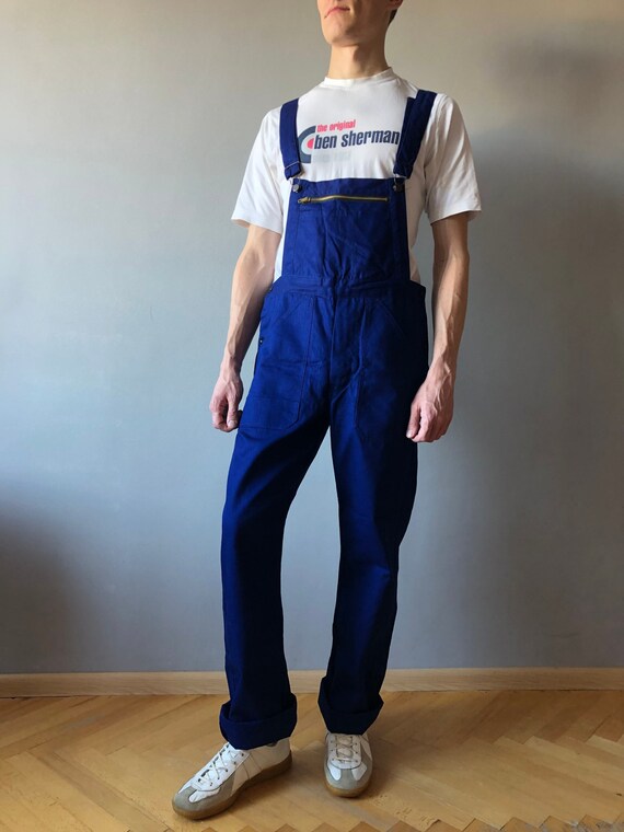 Workwear Pants / Work Overalls / French Chore Pants /… - Gem