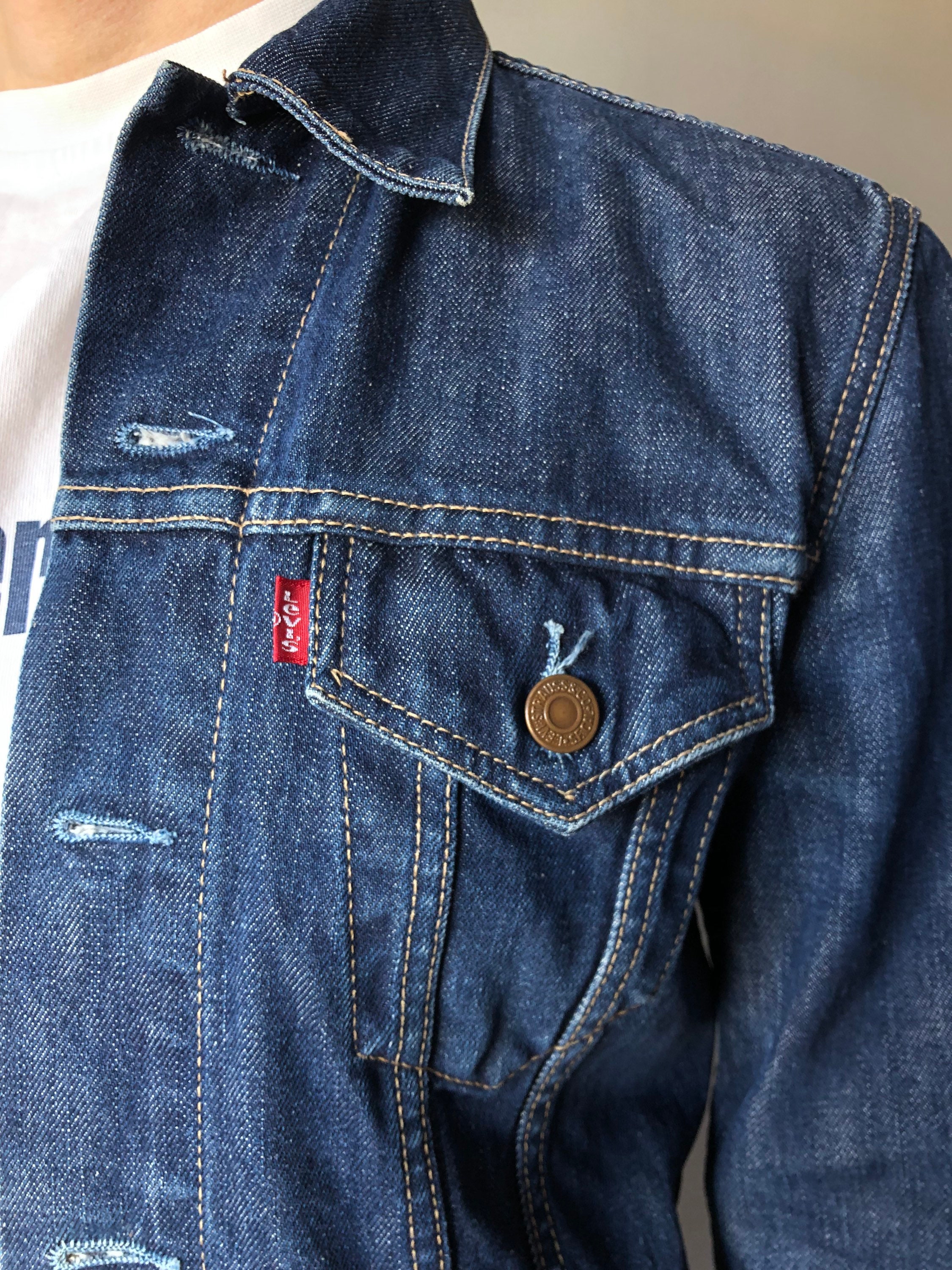 Levis Type 3 Jacket / Levis Trucker Jacket / Levis Denim Jacket / Size ...