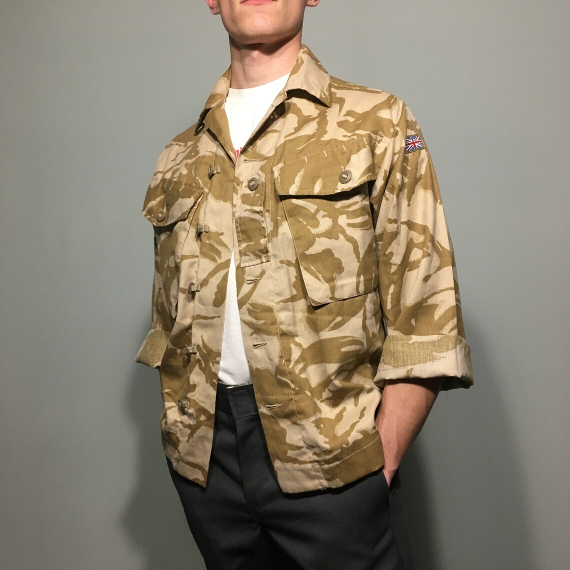 DPM / British Army / Size - S / Desert Camo / 1990s / Vintage ...