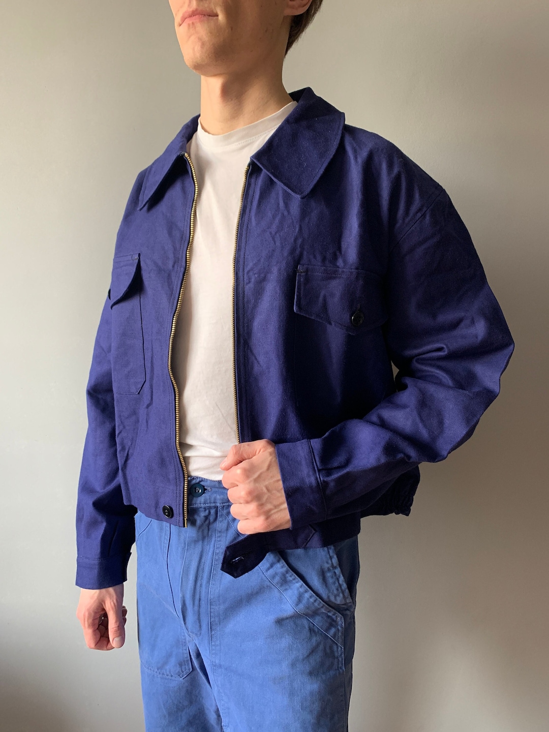 French Work Jacket / Bleu De Travail / French Workwear / French Chore ...