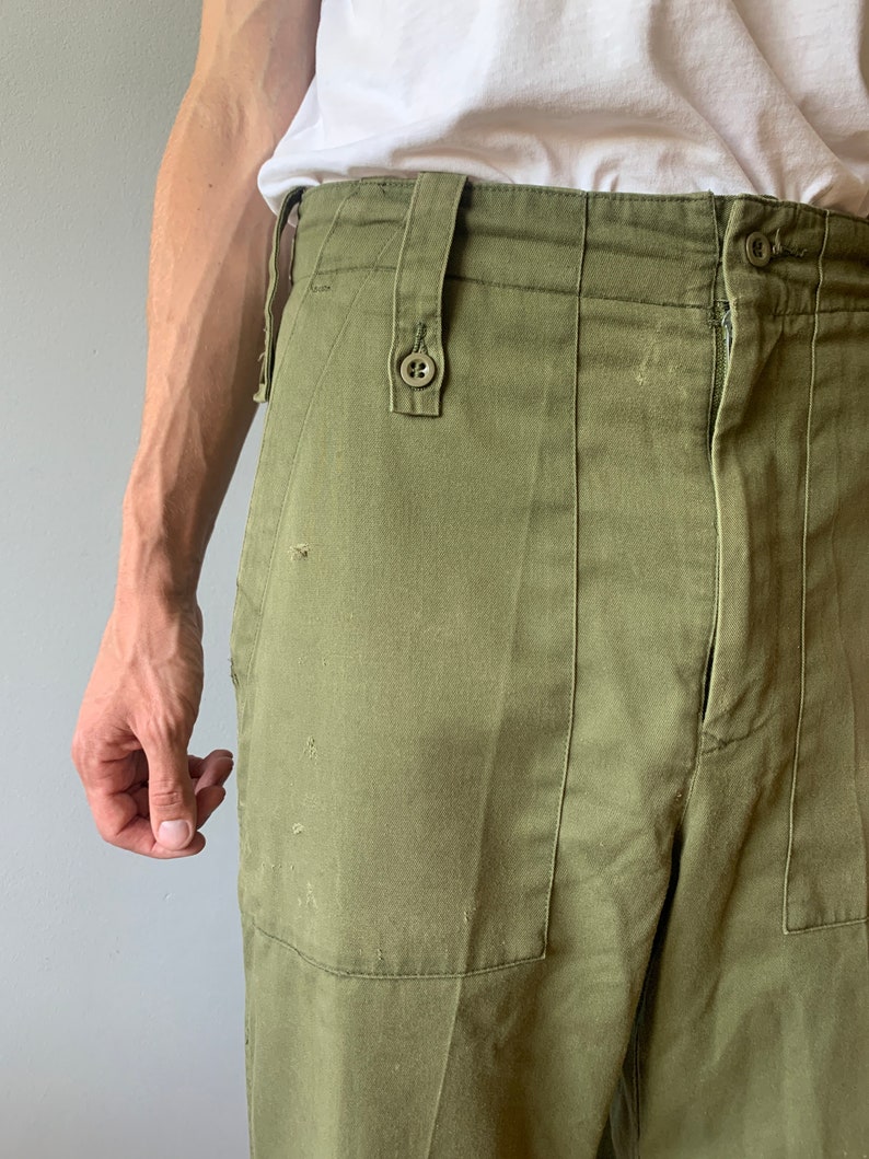 British Army Pants / British Combat Pants / British Fatigue - Etsy