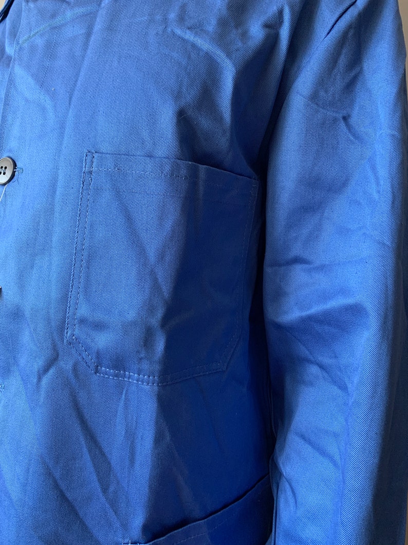 French Work Jacket / Bleu De Travail / French Workwear / - Etsy