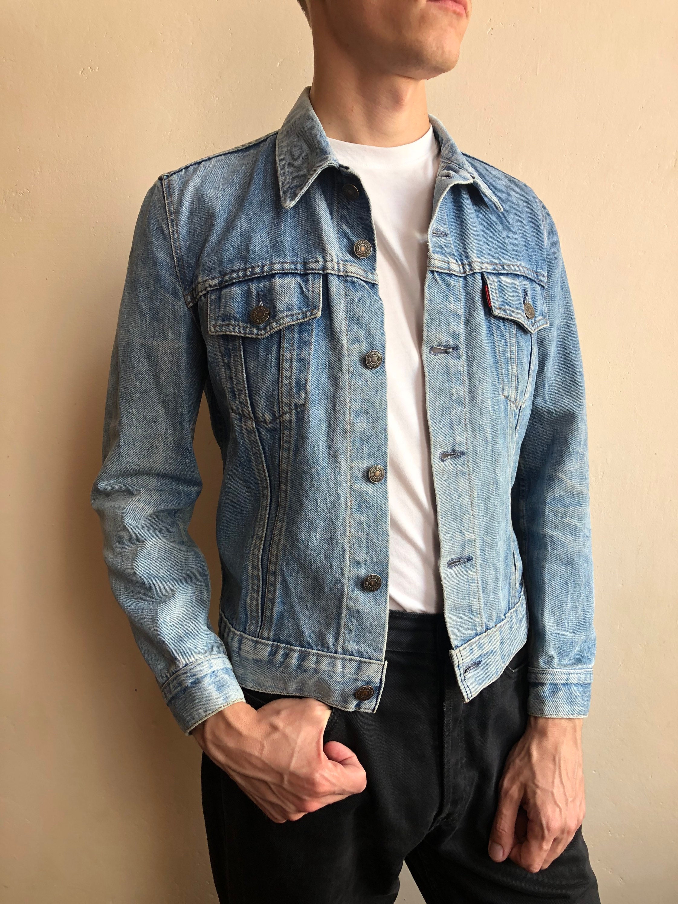 Levis Big E Jacket / Levis Type 3 Trucker Jacket / Levi Strauss Big E ...