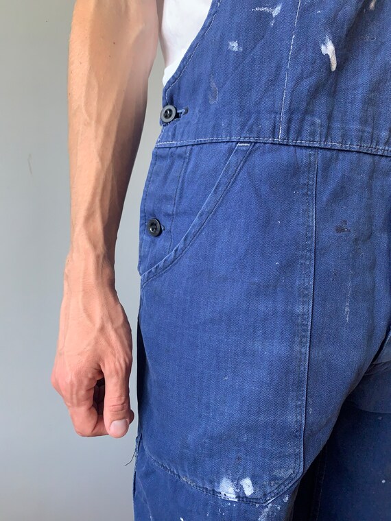 Workwear Pants / Work Overalls / French Chore Pants /… - Gem