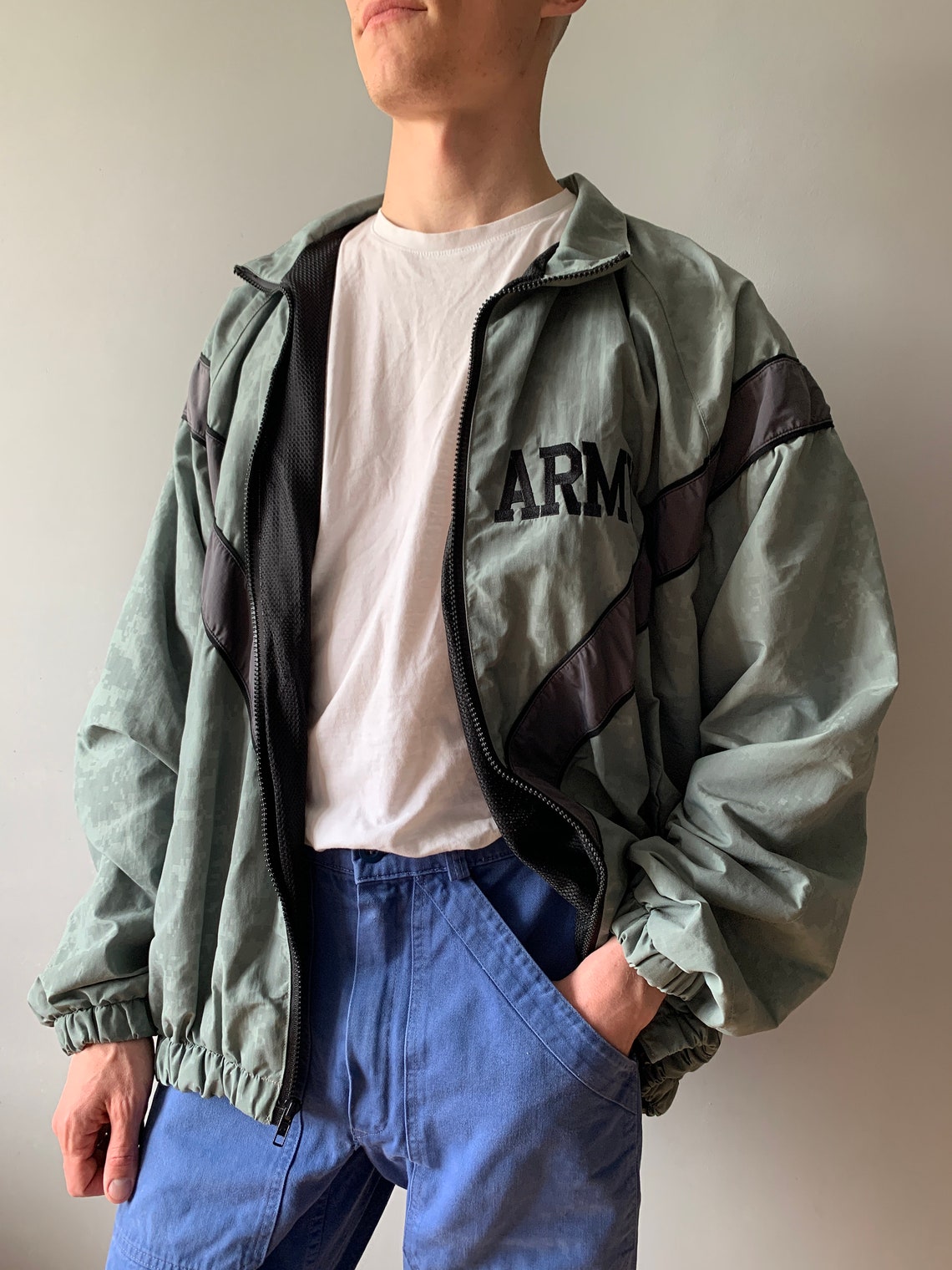 US Army IPFU / Reflective Camo / Windbreaker Jacket / Reflective IPFU ...