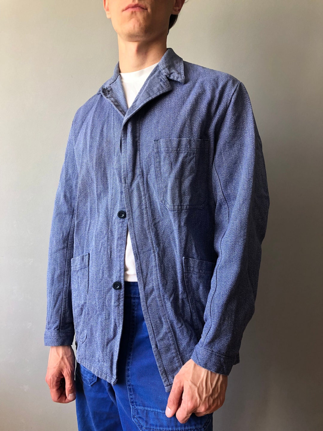 French Work Jacket / Bleu De Travail / French Workwear / French Chore ...