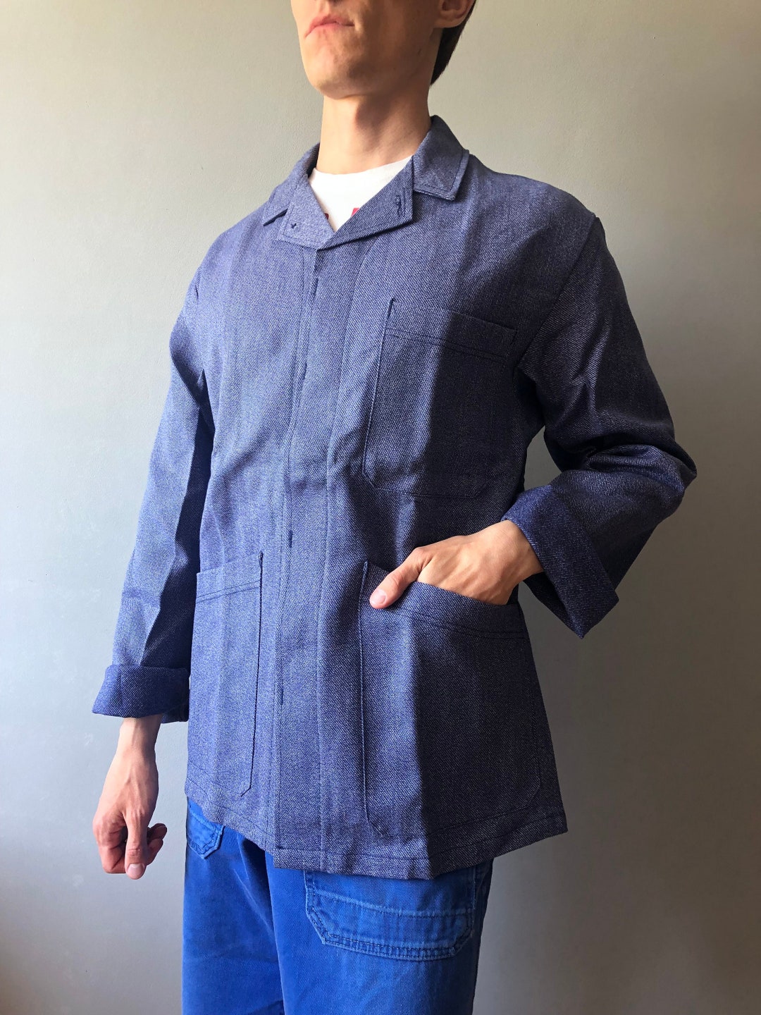 French Work Jacket / Bleu De Travail / French Workwear / French Chore ...