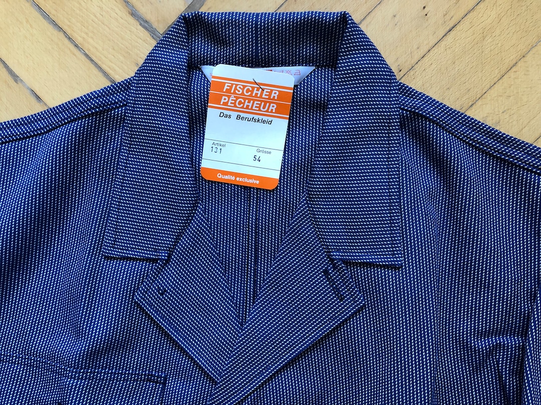 French Work Jacket / Bleu De Travail / French Workwear / French Chore ...