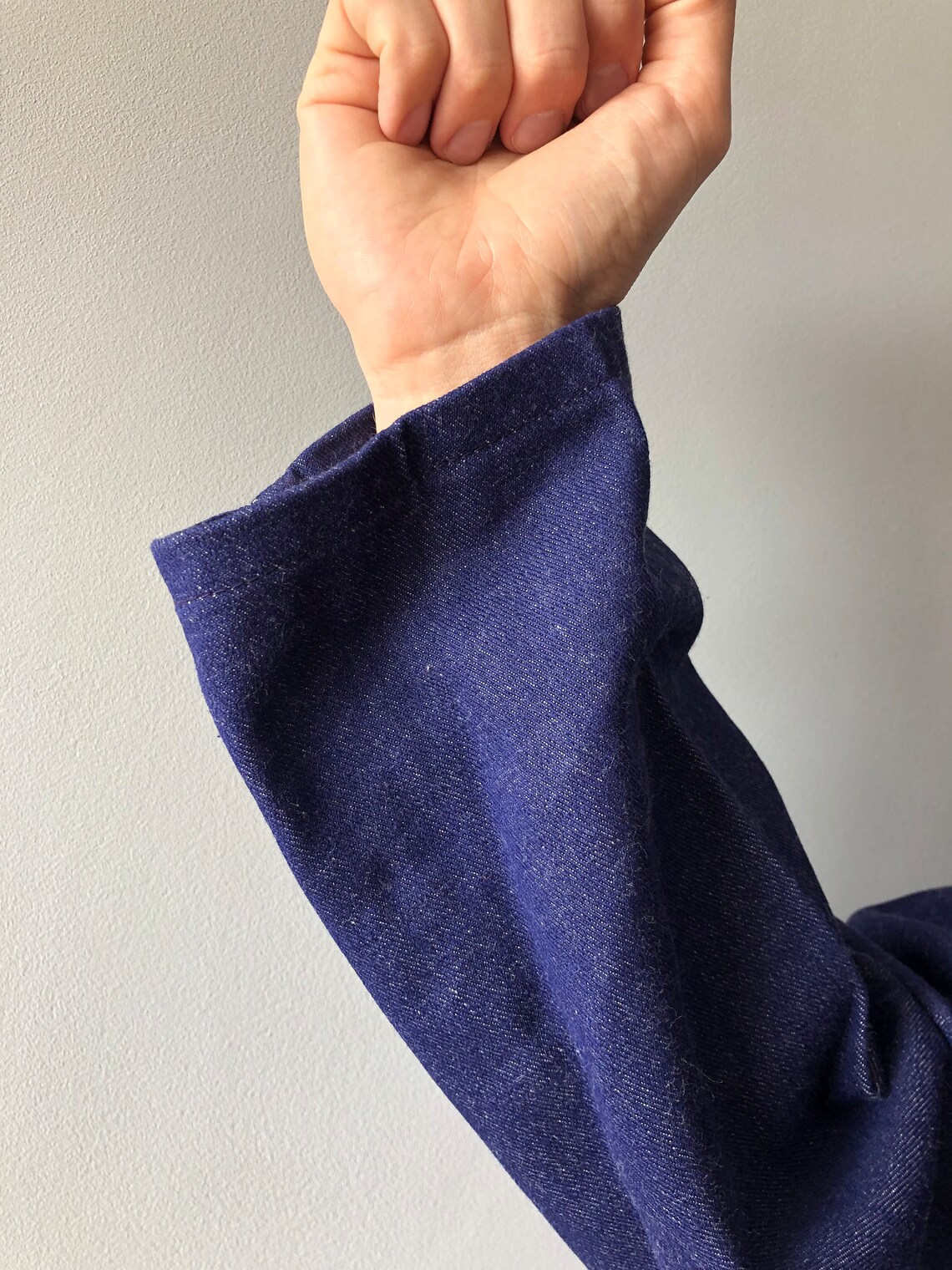 French Work Jacket / Bleu De Travail / French Workwear / - Etsy
