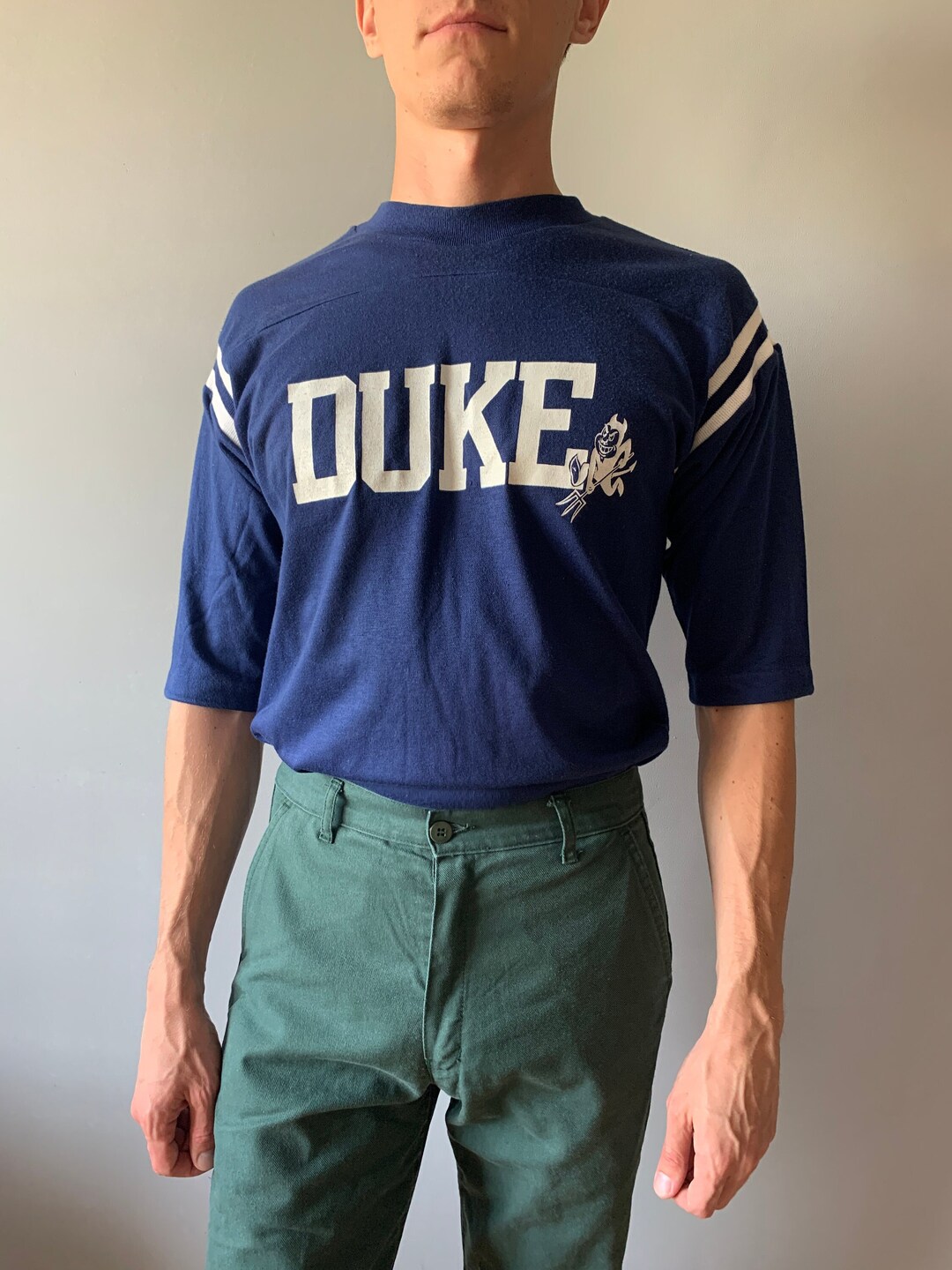 Artex Shirt Duke / University Shirt / Duke Jersey / Duke Shirt / Size M ...