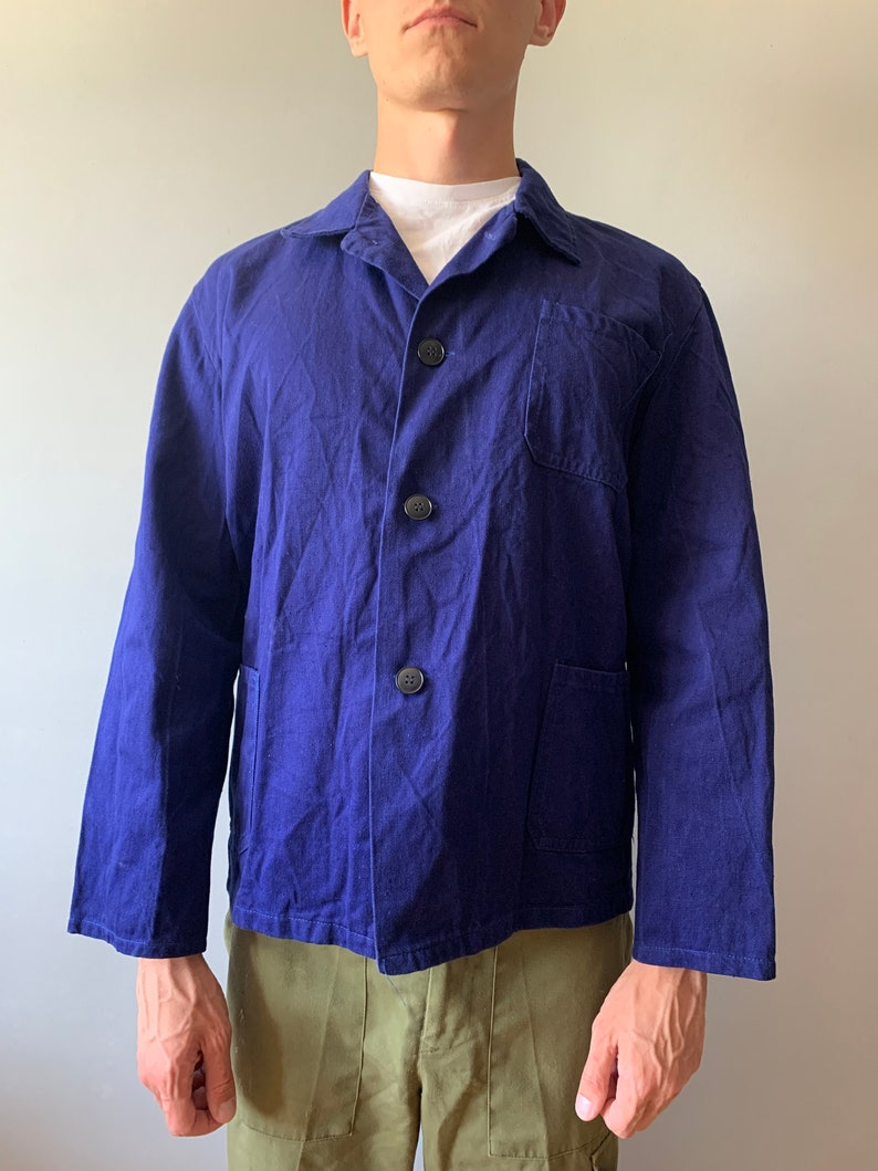 French Work Jacket / Bleu De Travail / French Workwear / French Chore ...