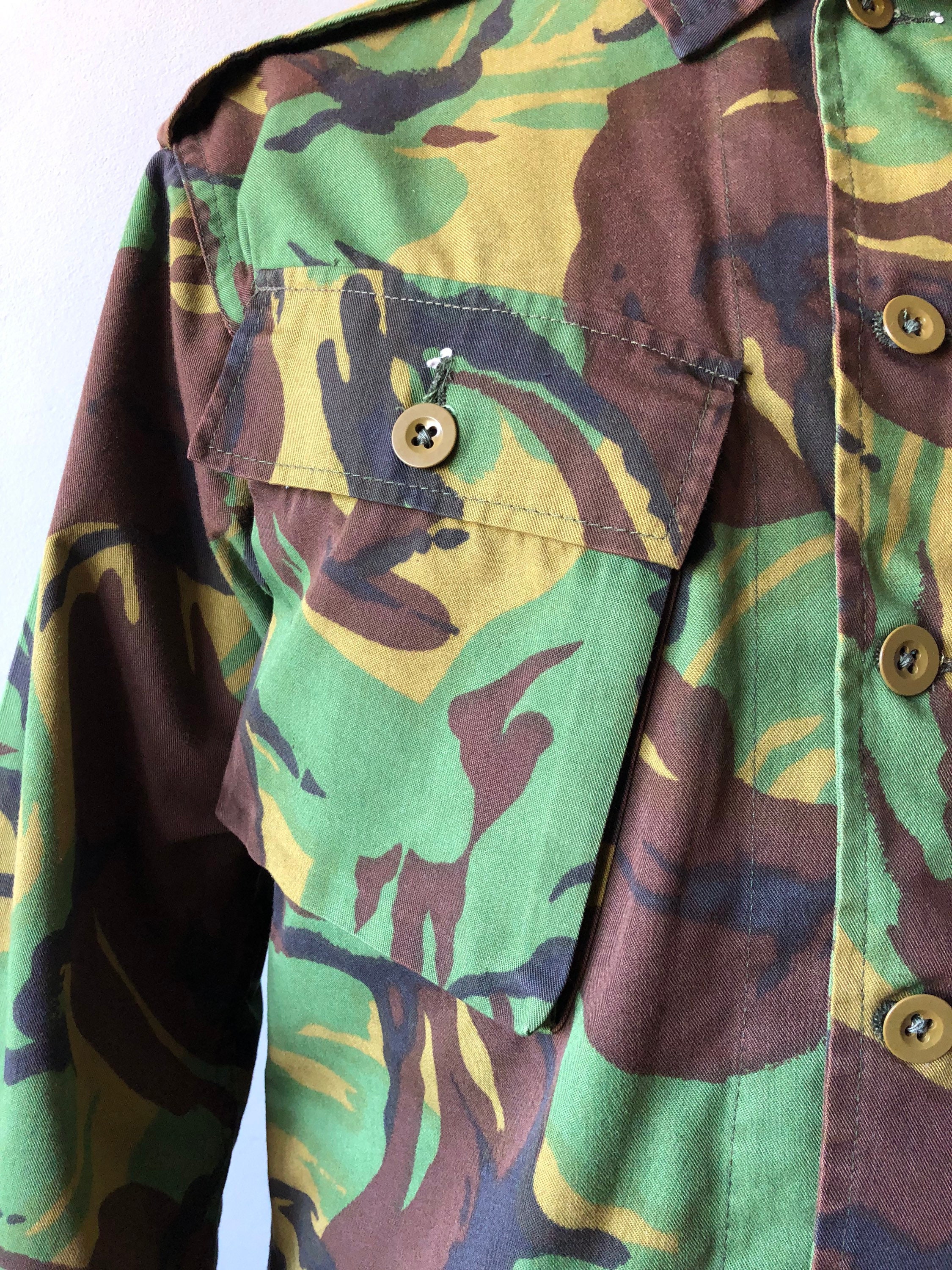 British Army Jacket / DPM British Jacket / British Tropical / Combat ...