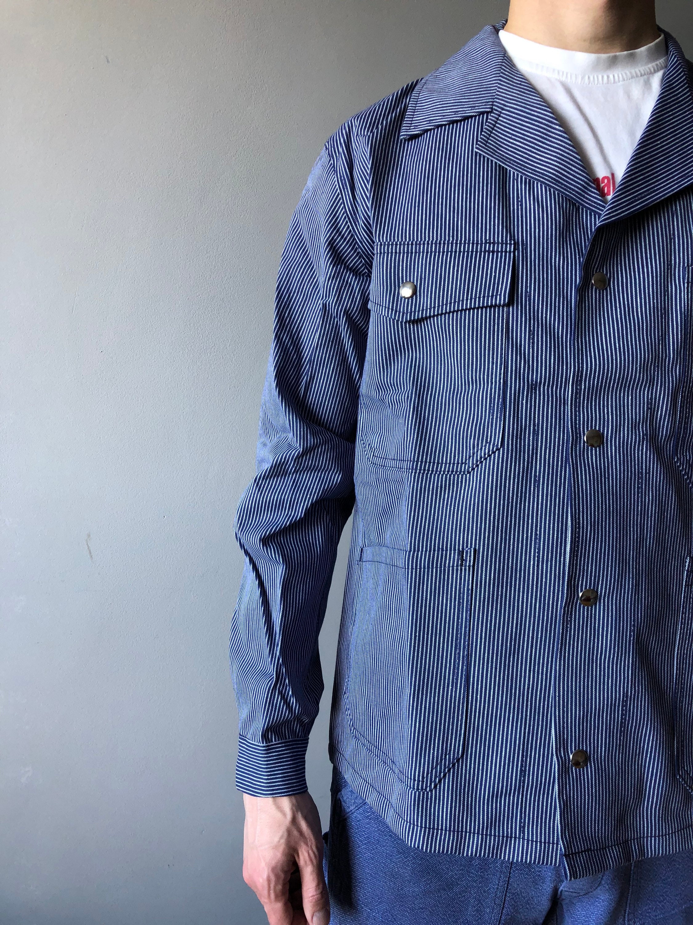 French Work Jacket / Bleu De Travail / French Workwear / French Chore ...