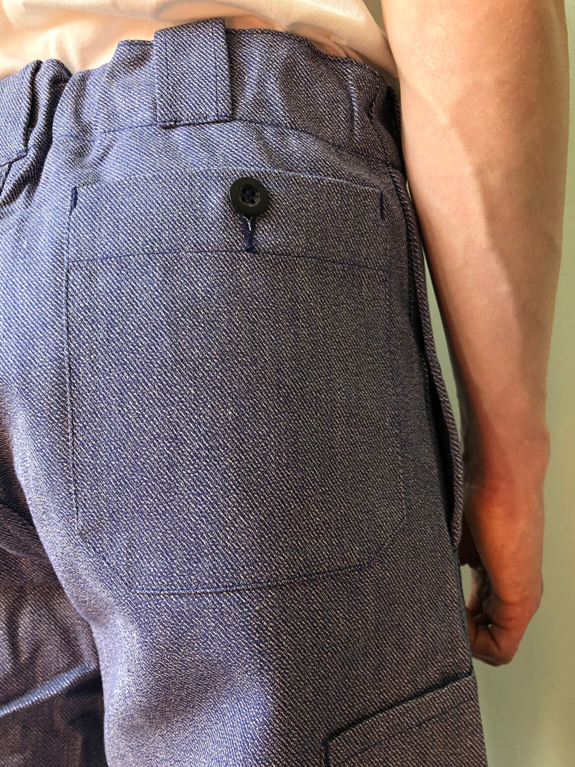 Workwear Pants / French Chore Pants / French Workwear / Bleu De Travail ...