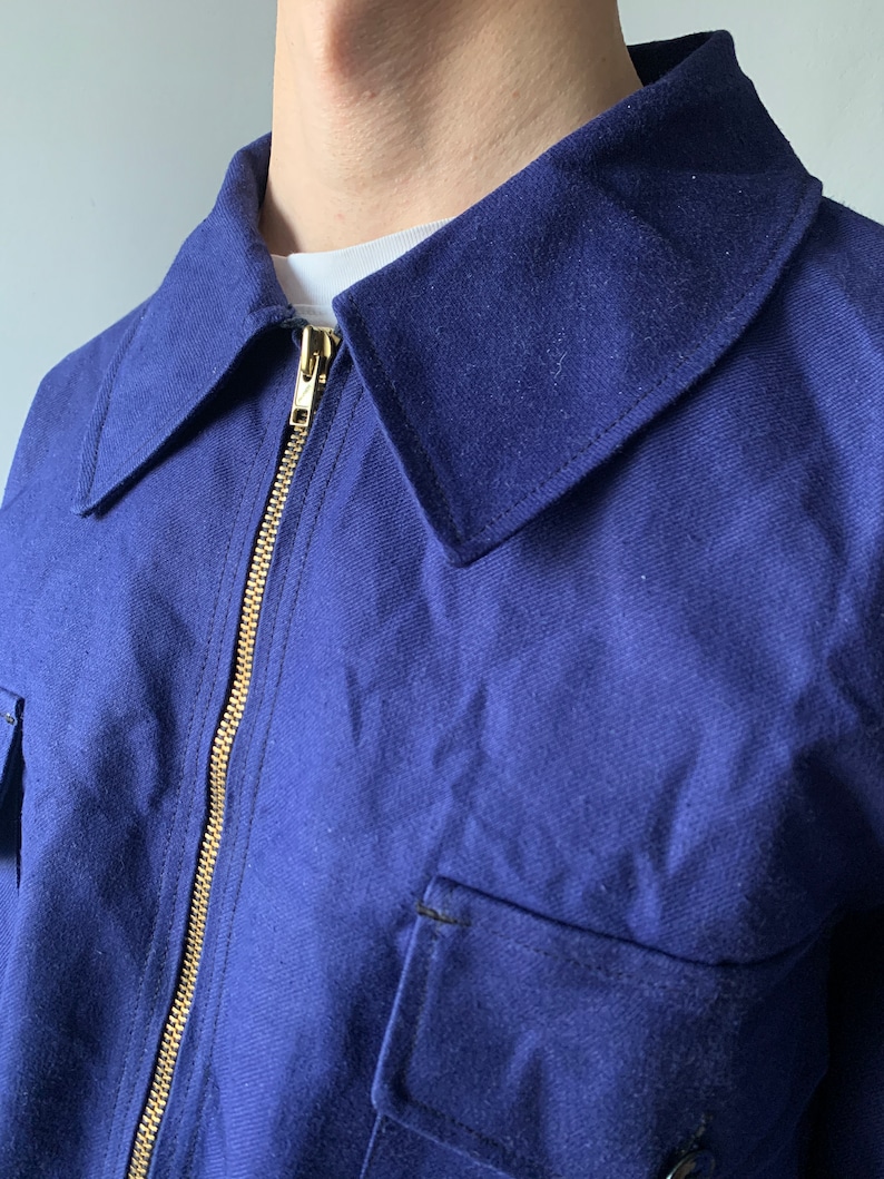 French Work Jacket / Bleu De Travail / French Workwear / French Chore ...