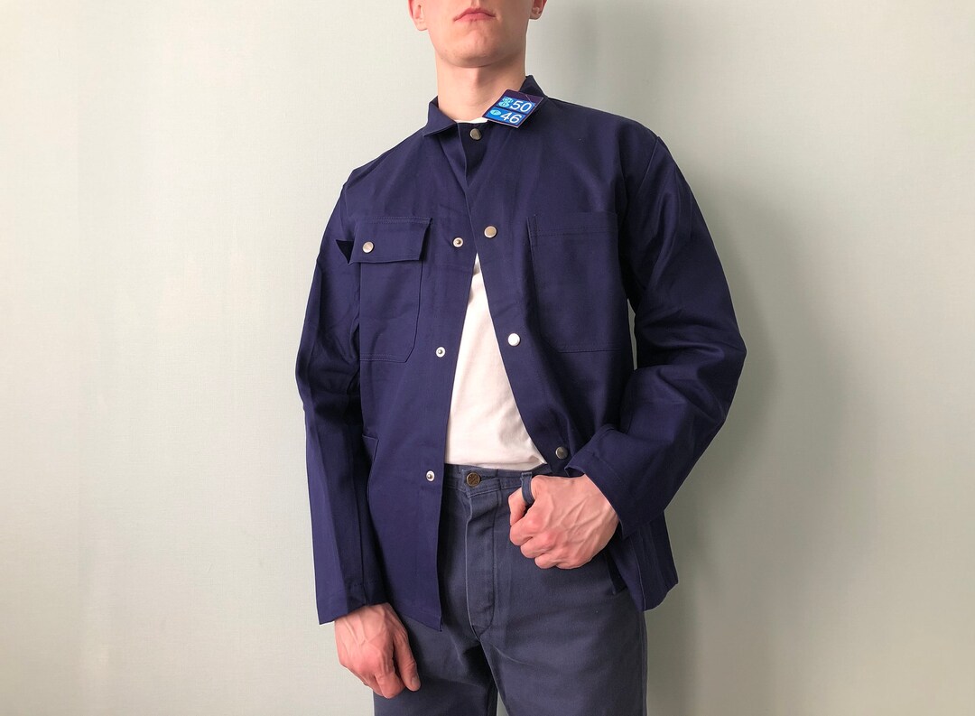 French Work Jacket / Bleu De Travail / French Workwear / French Chore ...