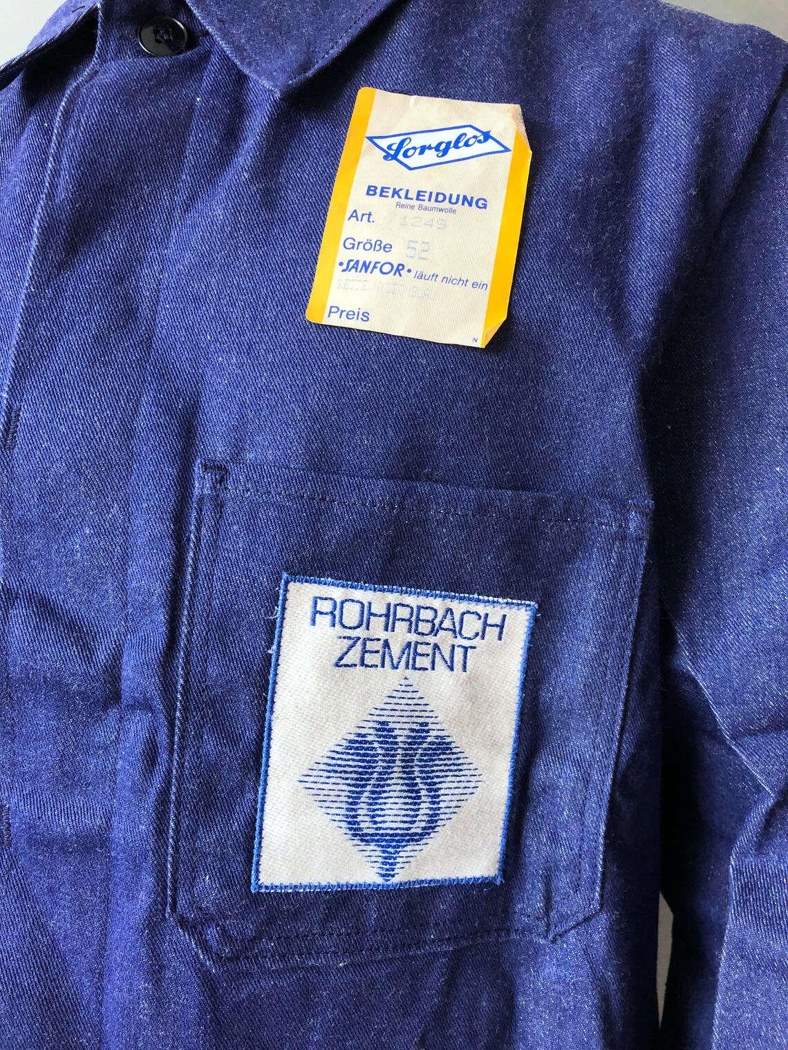 French Work Jacket / Bleu De Travail / French Workwear / - Etsy