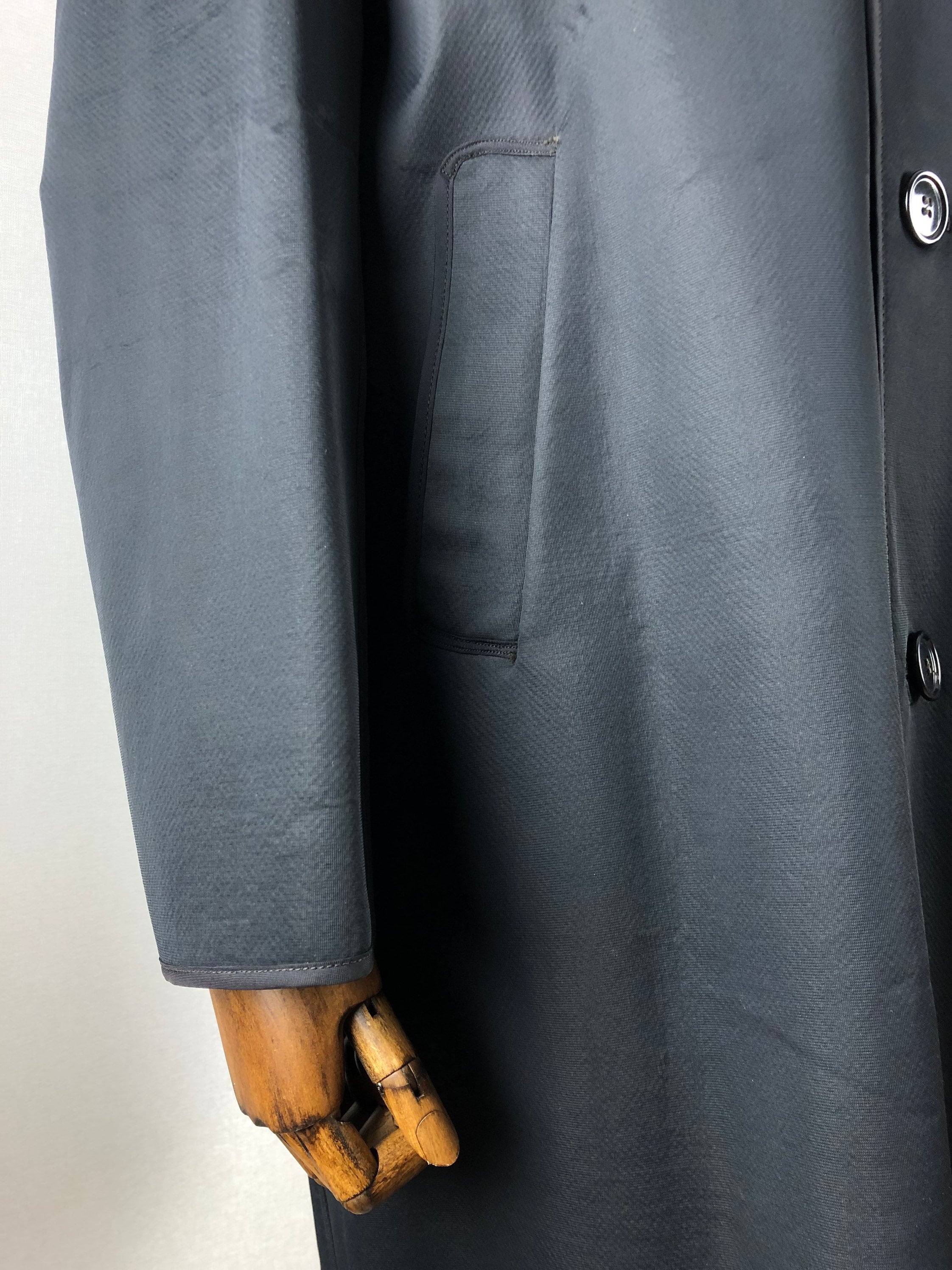 Mens Car Coat / Mens Trench Raincoat / Gannex Coat / Size L-XL / 1960s ...