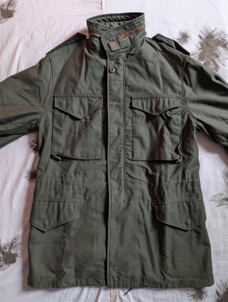 M65 Field Jacket / OG107 / OG-107 / M65 Jacket / 1980s - Etsy