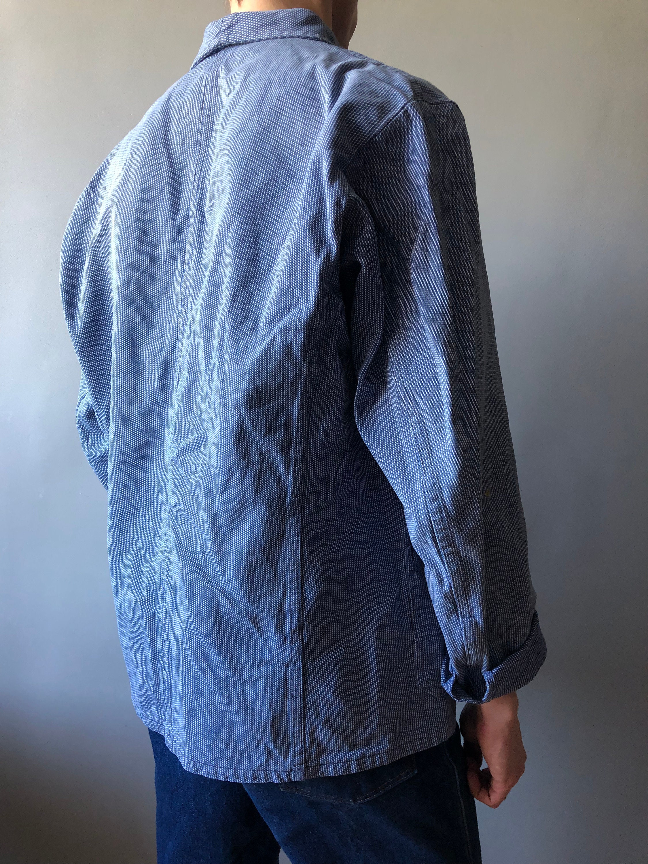 French Work Jacket / Bleu De Travail / French Workwear / French Chore ...