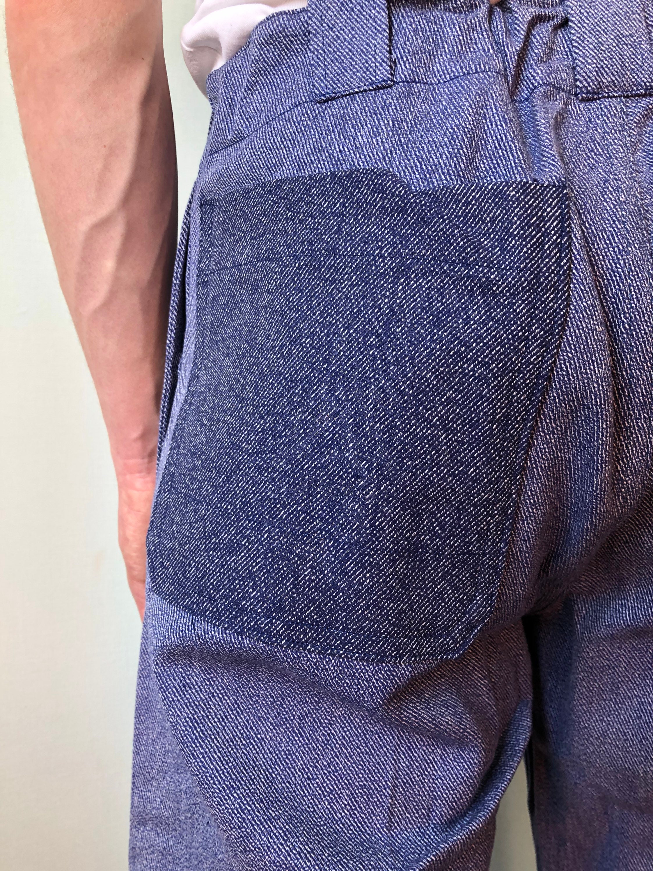 Workwear Pants / French Chore Pants / French Workwear / Bleu De Travail ...