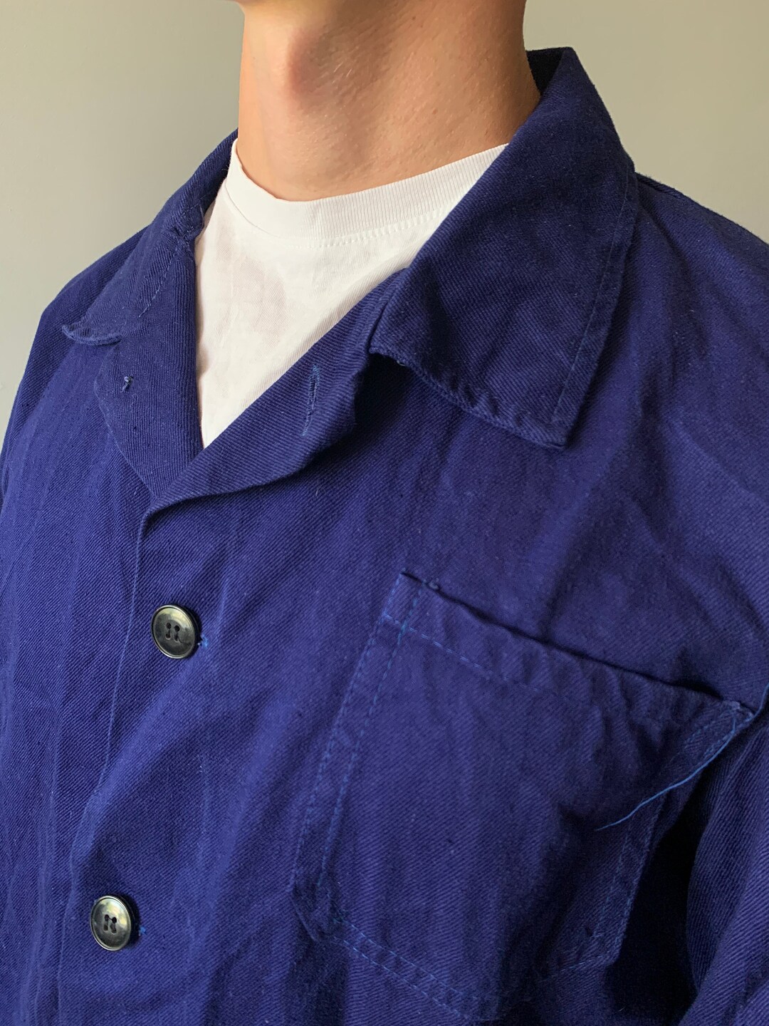 French Work Jacket / Bleu De Travail / French Workwear / French Chore ...