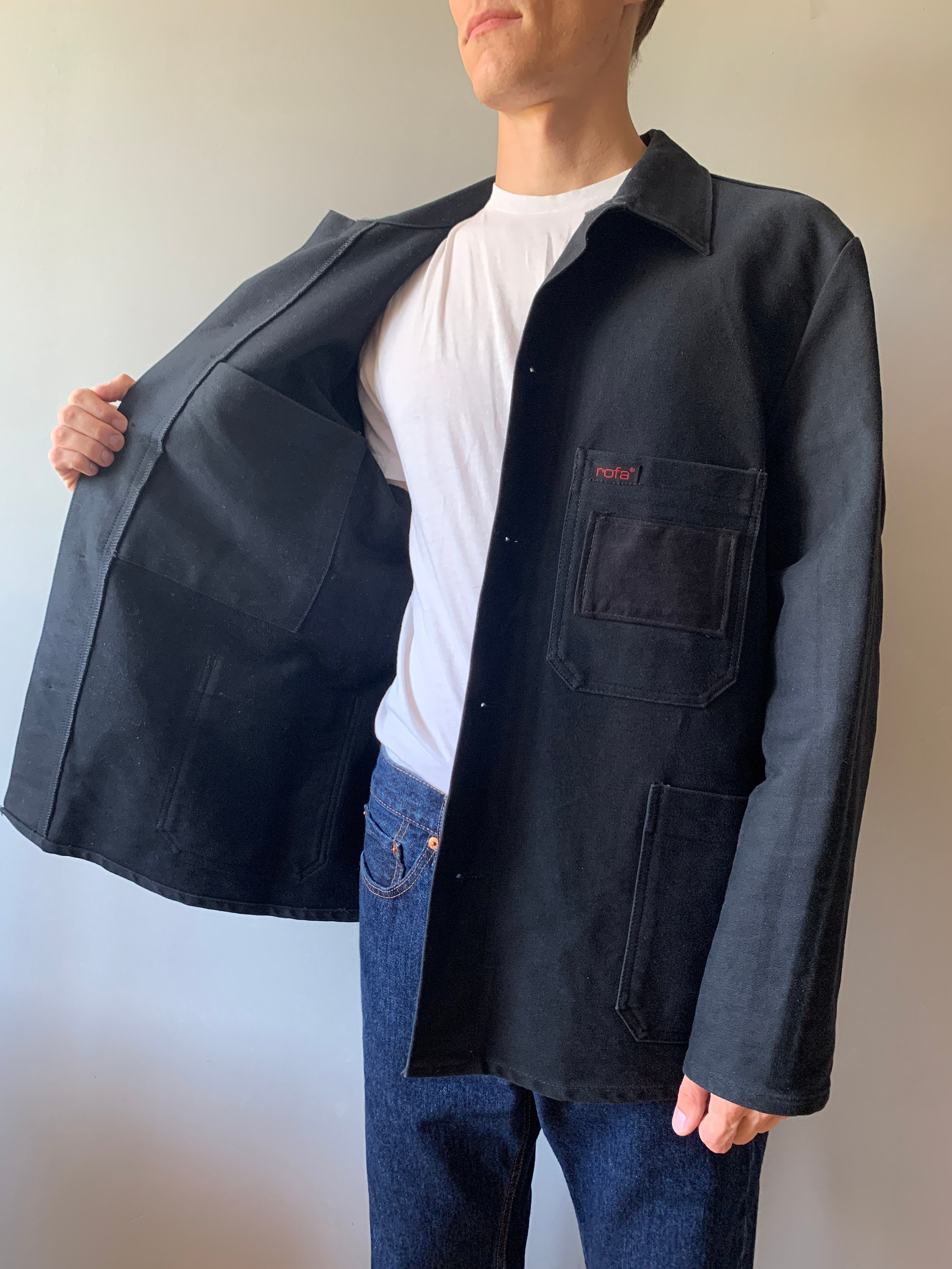 French Work Jacket / Bleu De Travail / French Workwear / French Chore ...